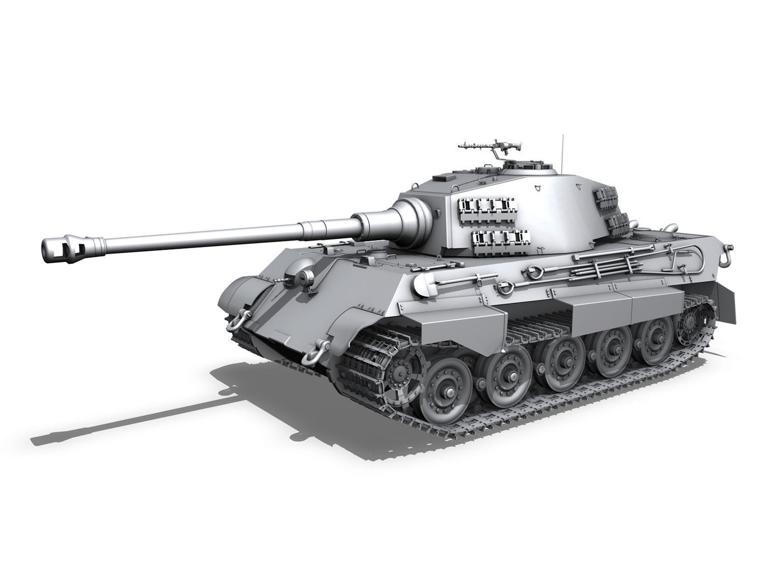 Panzerkampfwagen VI - Ausf B - Tiger II - 313 3D model | CGTrader