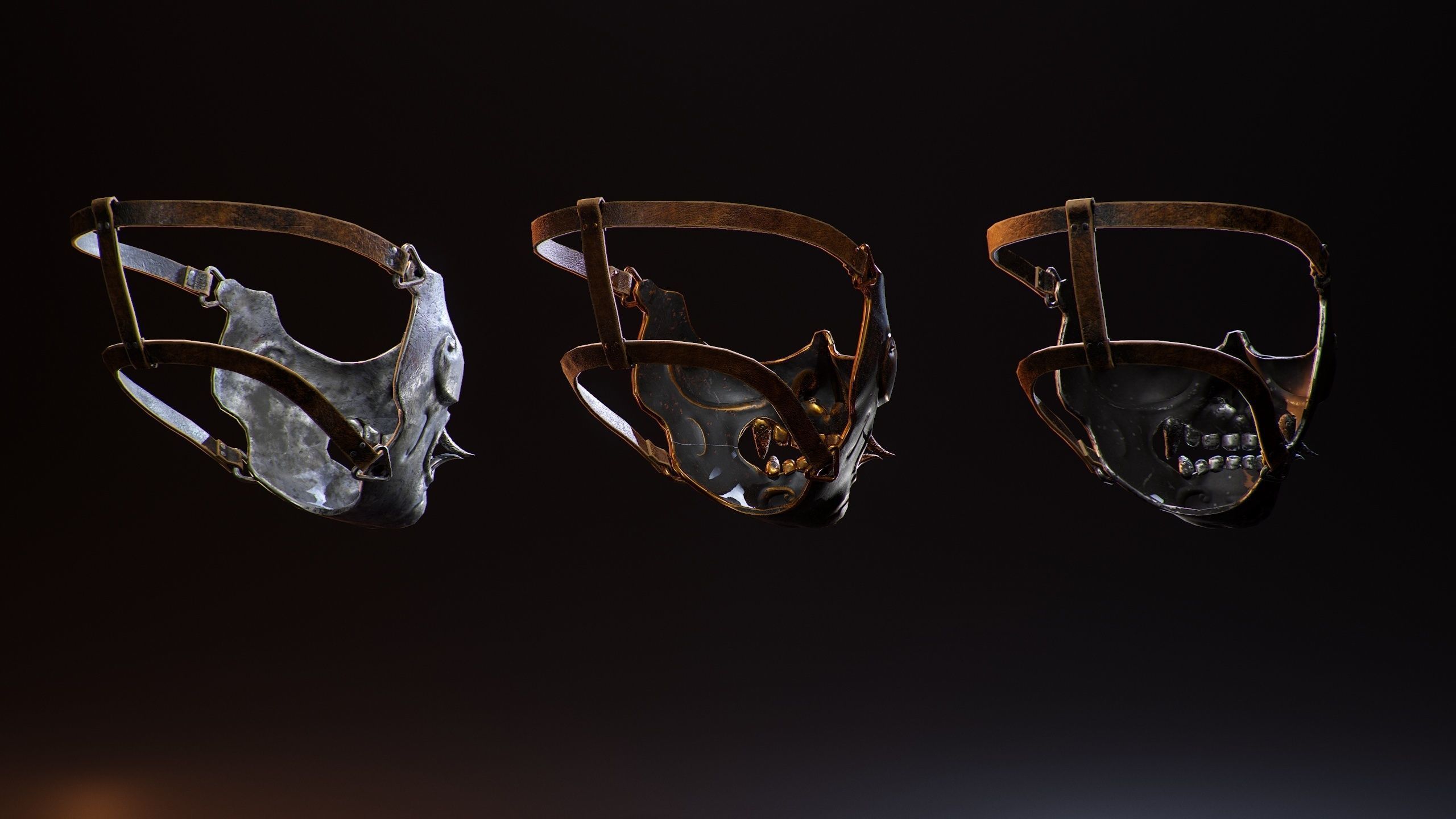 3D model Demon Mask VR / AR / low-poly | CGTrader