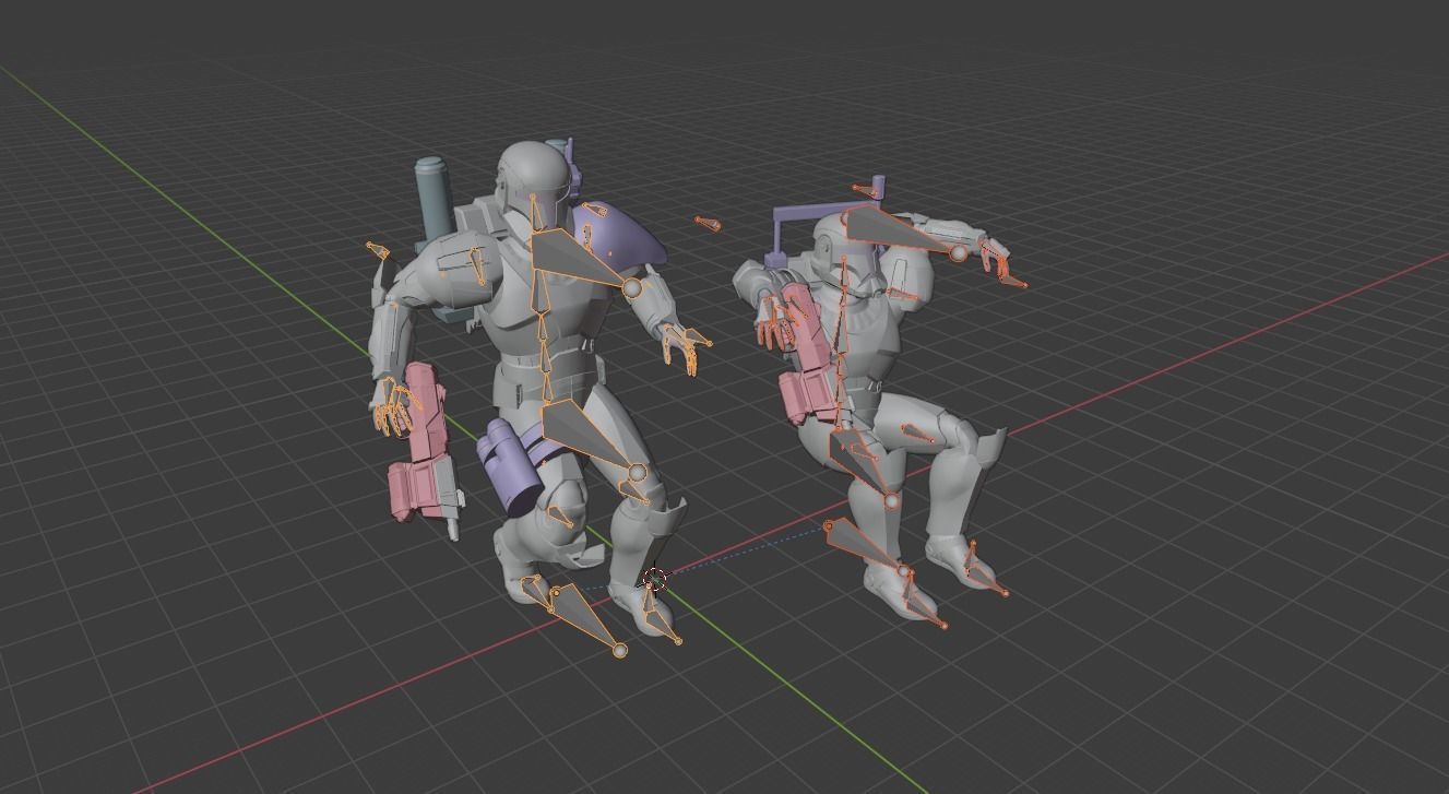 3D model Republic commando 501st VR / AR / low-poly | CGTrader