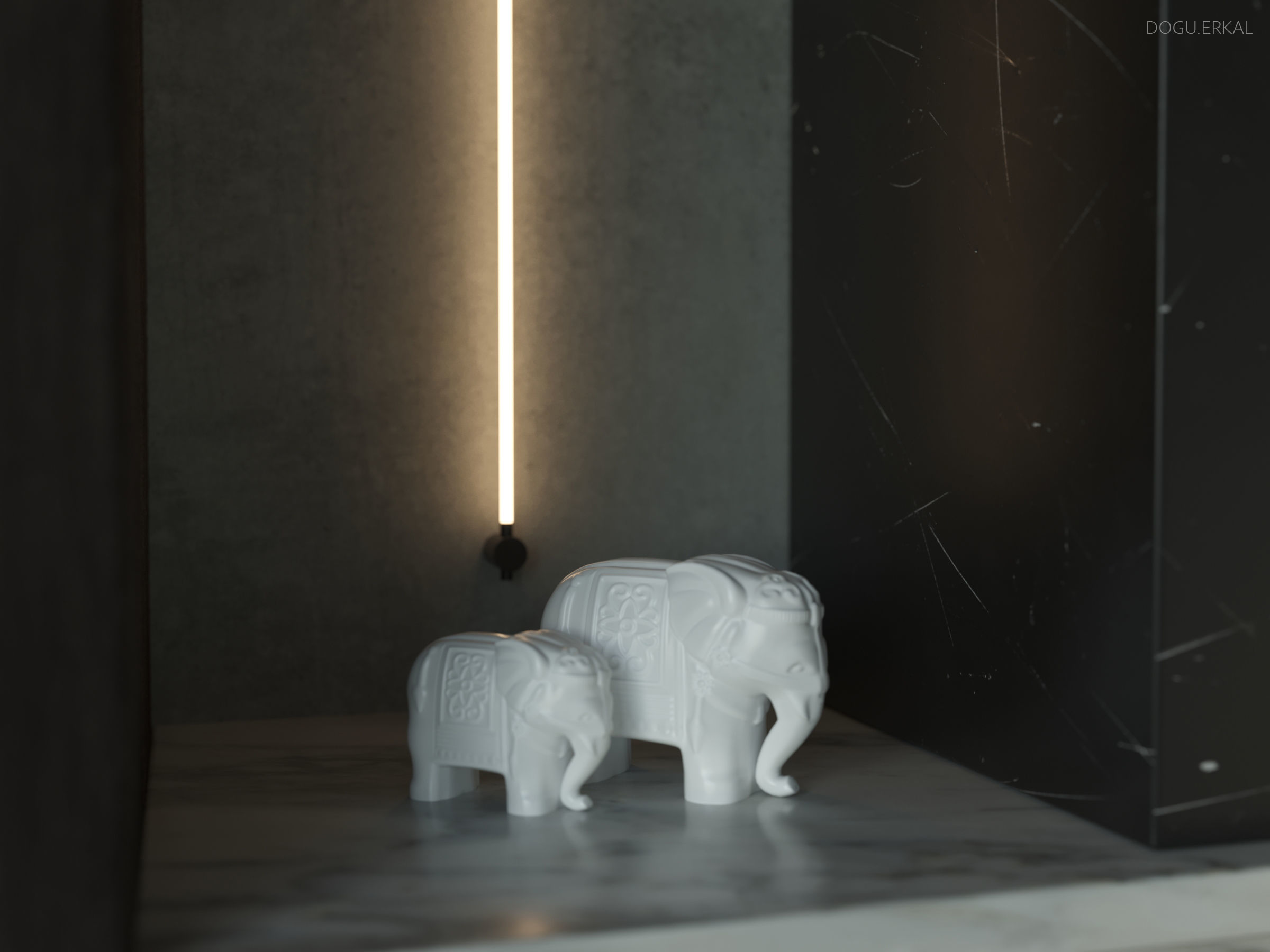 LIGHT KITCHEN DESIGN free 3D model | CGTrader