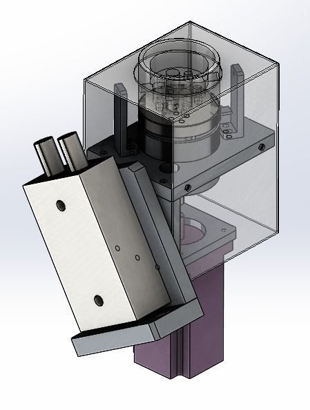 Automatic DC motor assembly production line 3D model | CGTrader