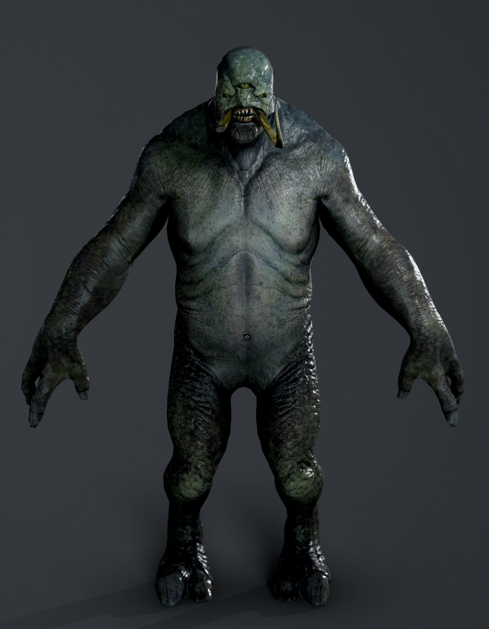 3D model Monster-RIGGED VR / AR / low-poly rigged | CGTrader
