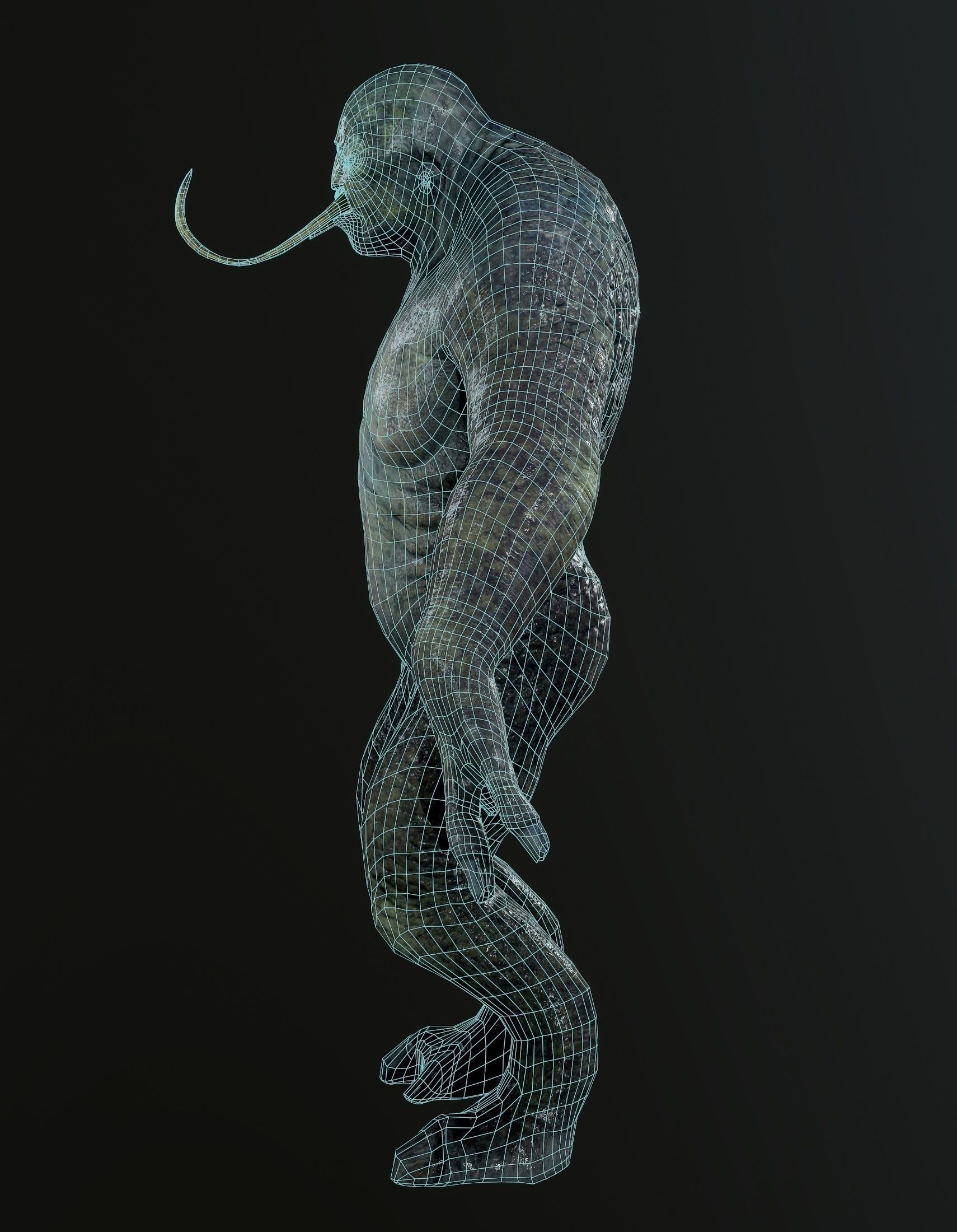 3D model Monster-RIGGED VR / AR / low-poly rigged | CGTrader