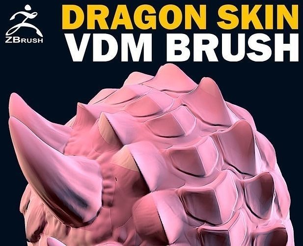 Dragon Skin VDM Brush for ZBrush 3D model | CGTrader