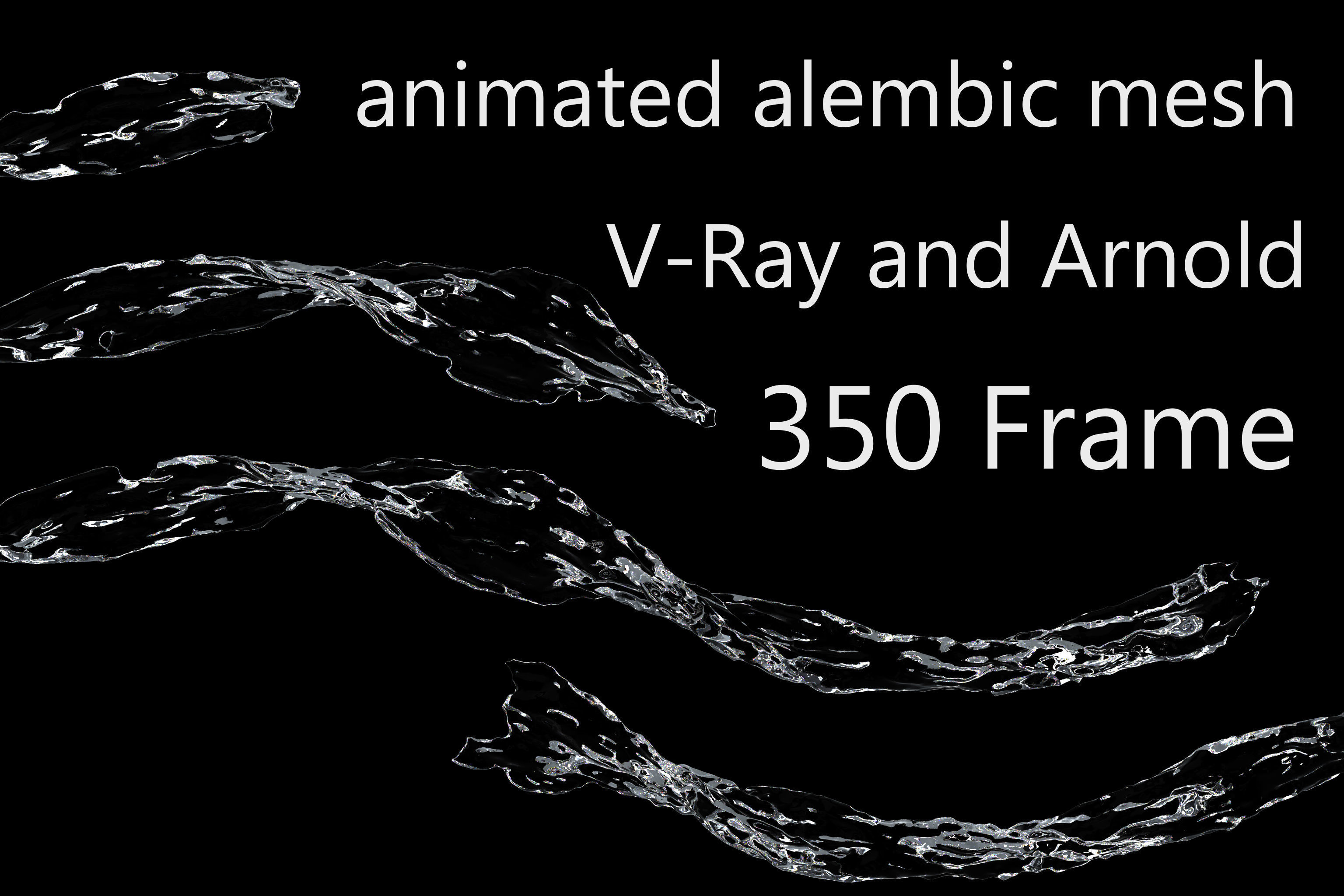 3D model animated water wave | CGTrader