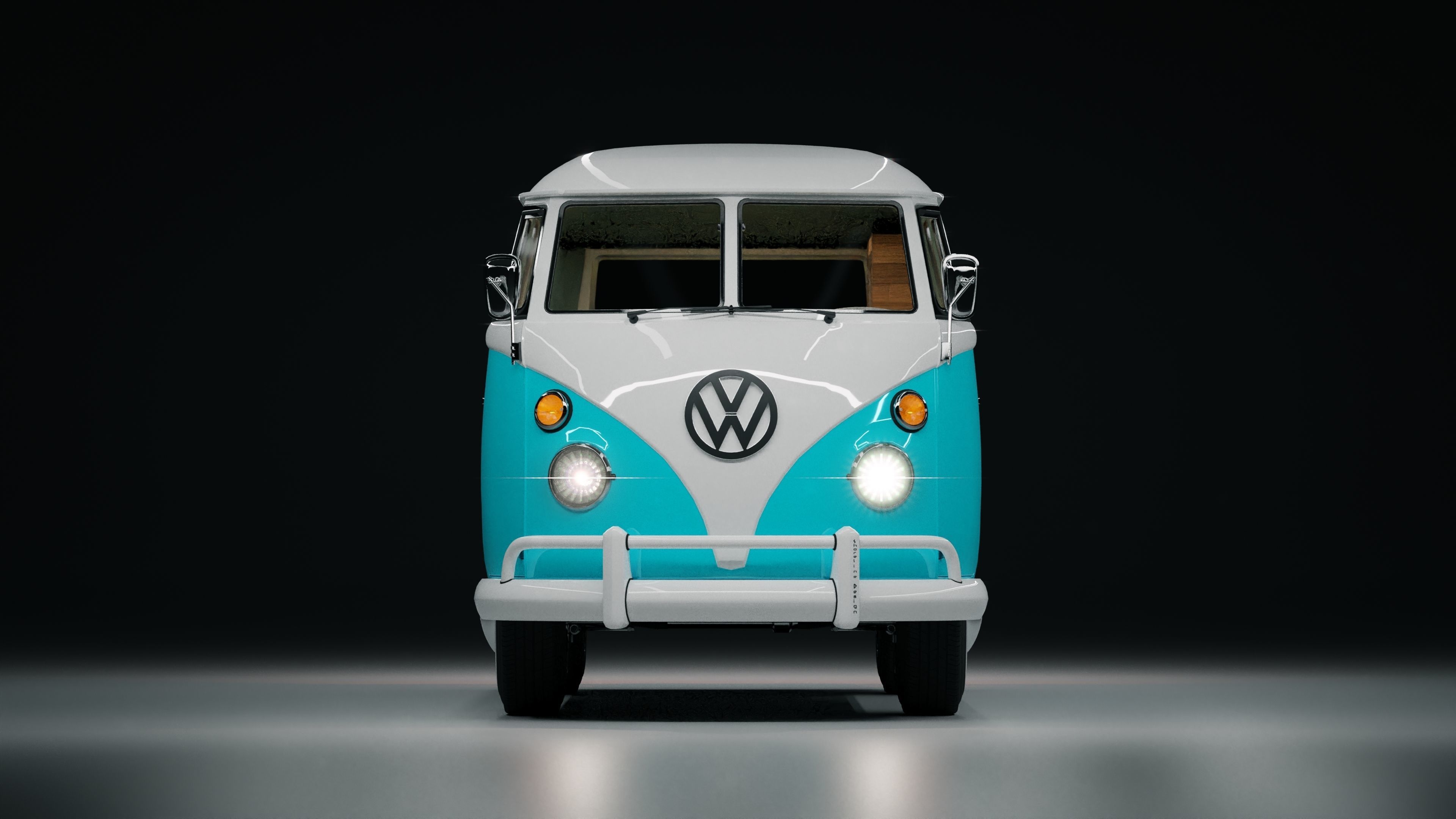 Volkswagen Type 1 camper van 3D model | CGTrader