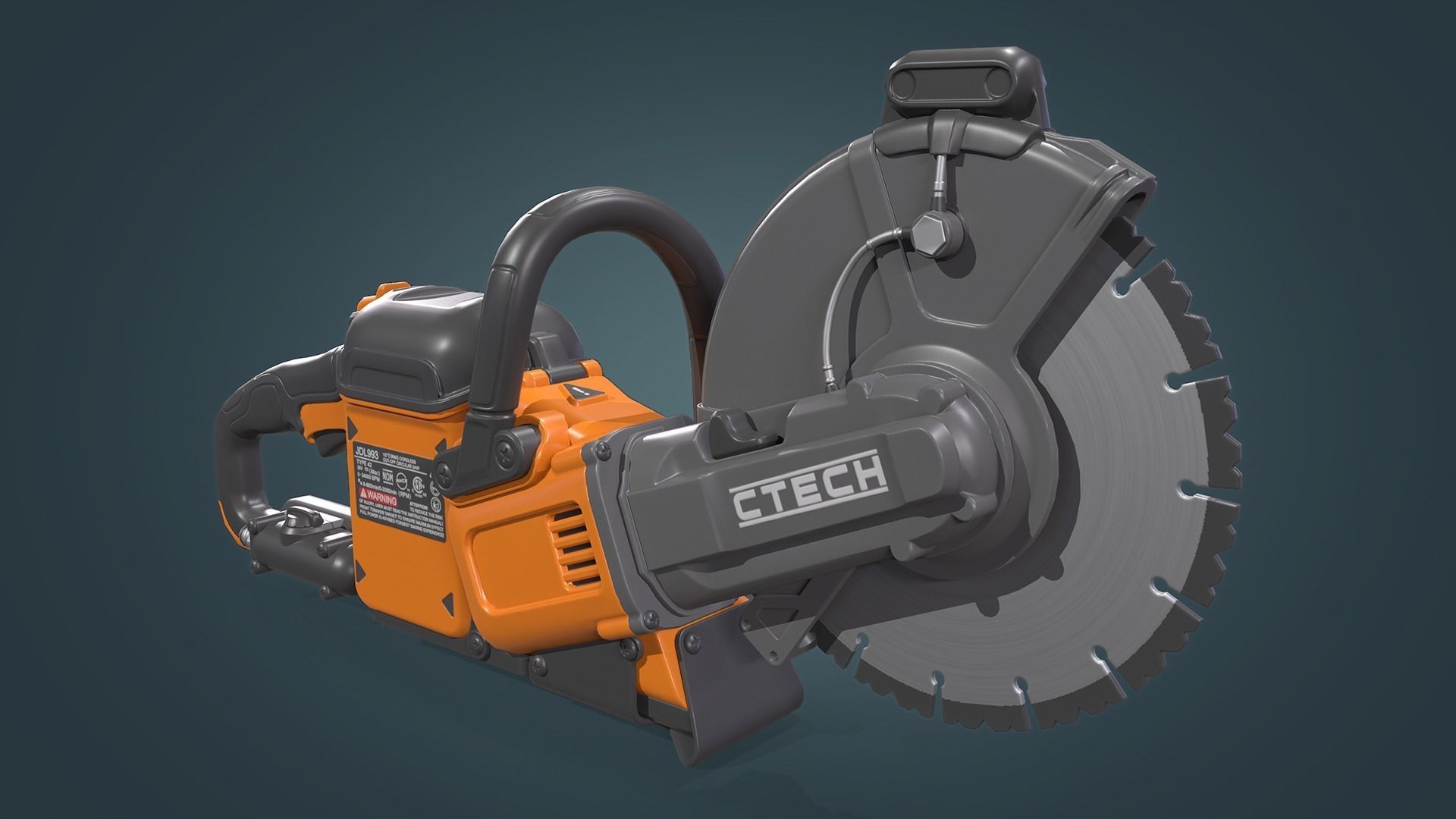 3D model Cut Off Saw VR / AR / low-poly | CGTrader