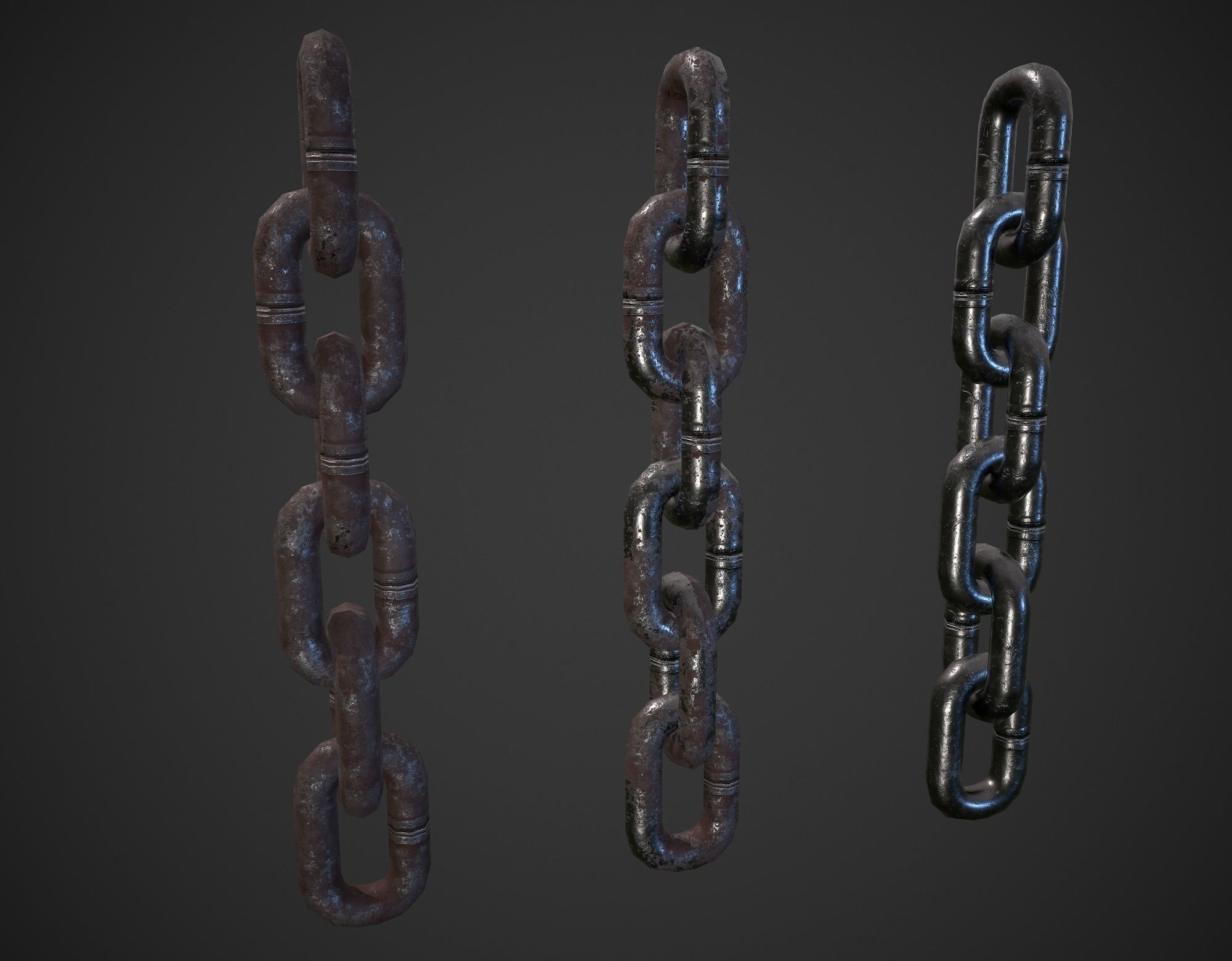 Chain free VR / AR / low-poly 3D model | CGTrader