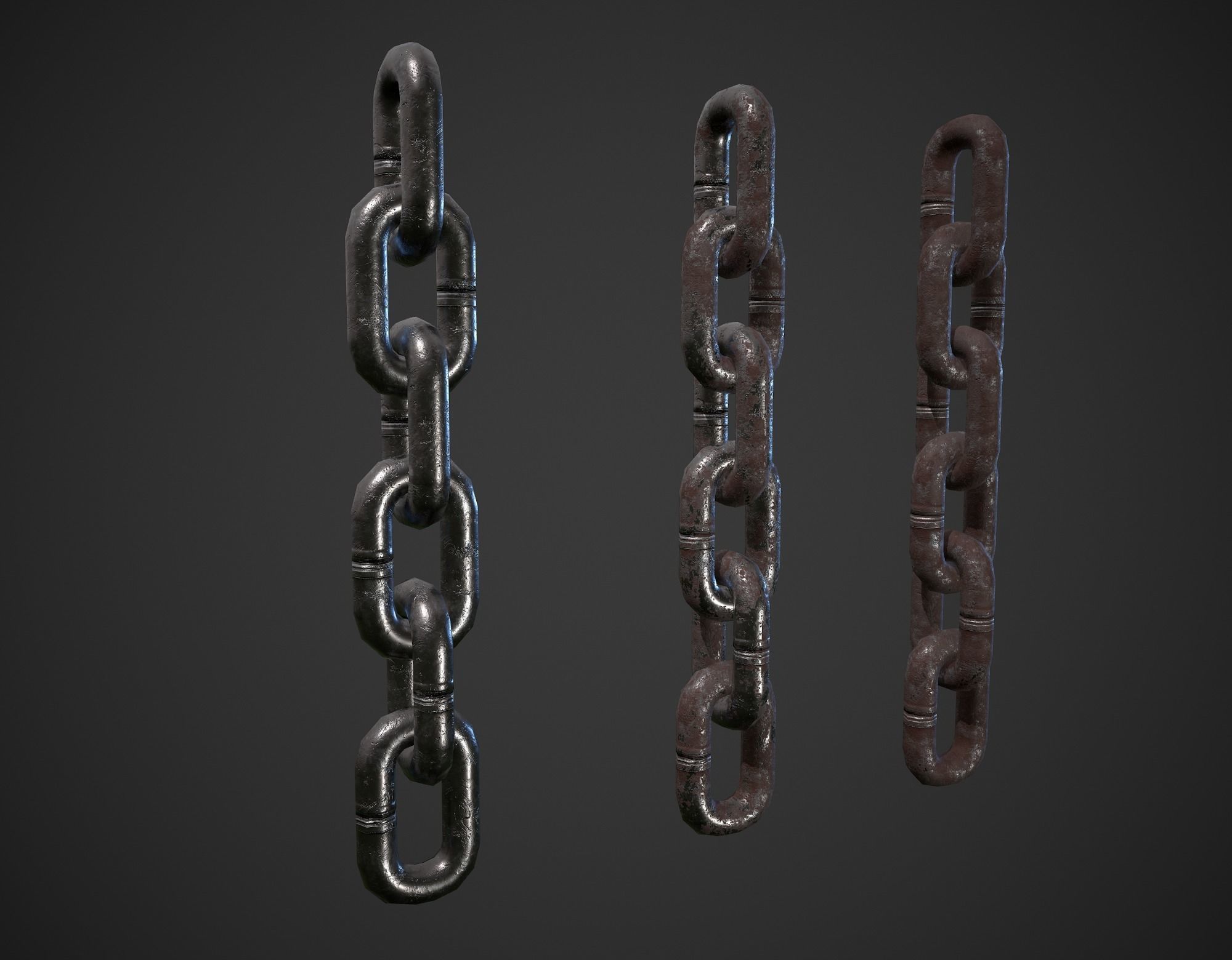 Chain free VR / AR / low-poly 3D model | CGTrader
