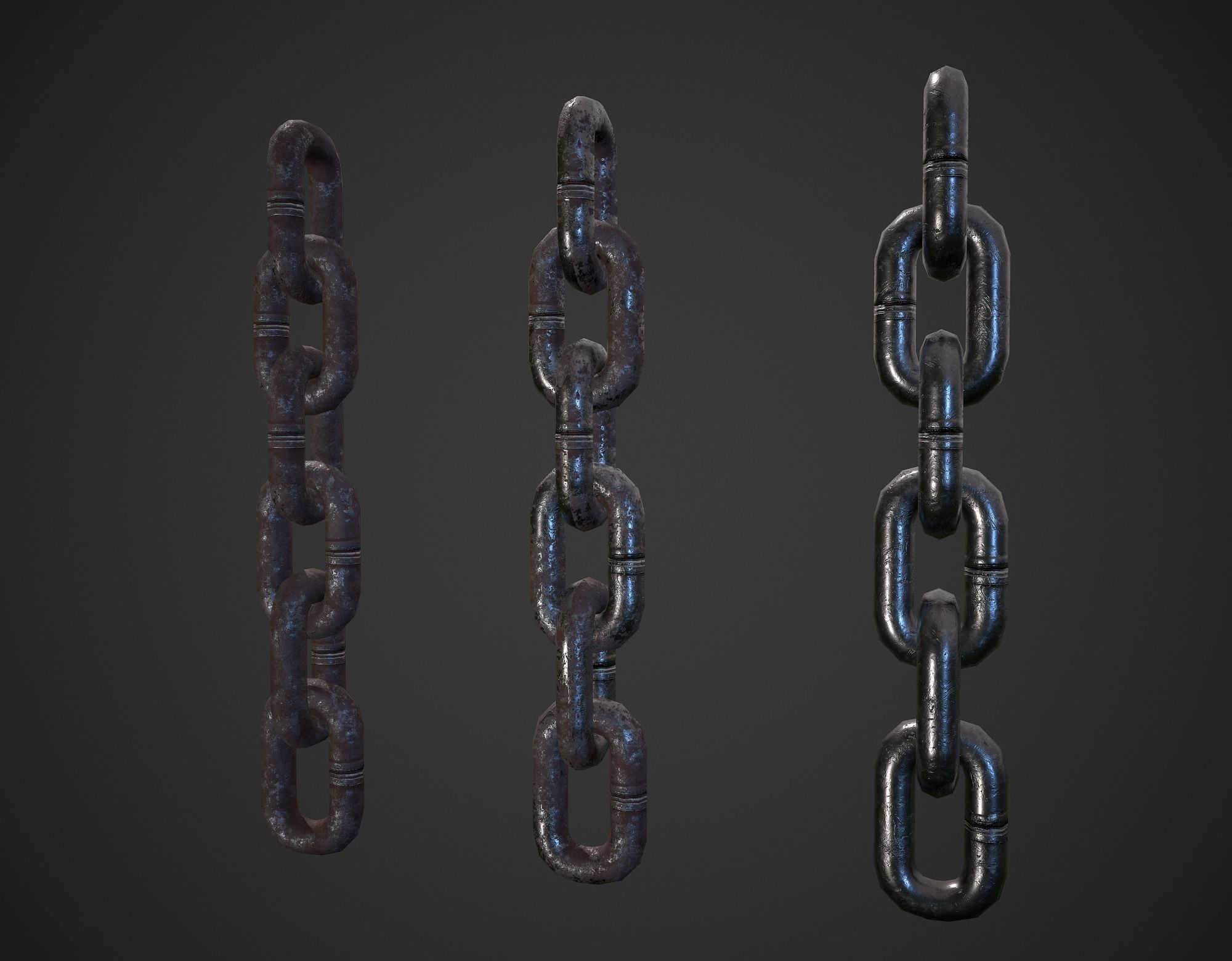 Chain free VR / AR / low-poly 3D model | CGTrader