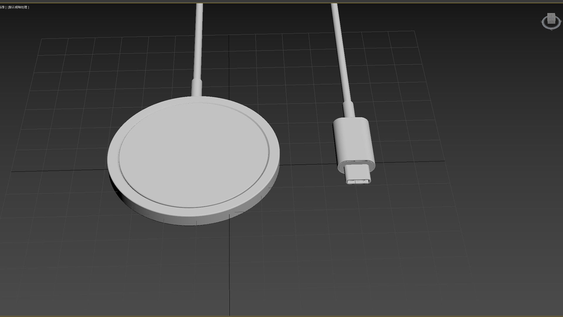 Apple Magsafe wireless charger 3D model 3D model | CGTrader