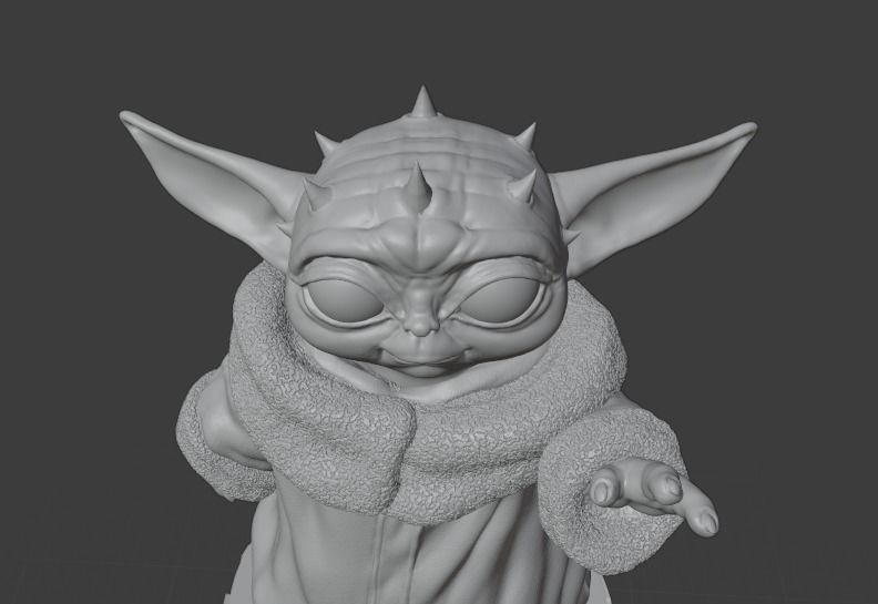 Baby Yoda - Darth Maul Baby Yoda 3D model 3D printable | CGTrader