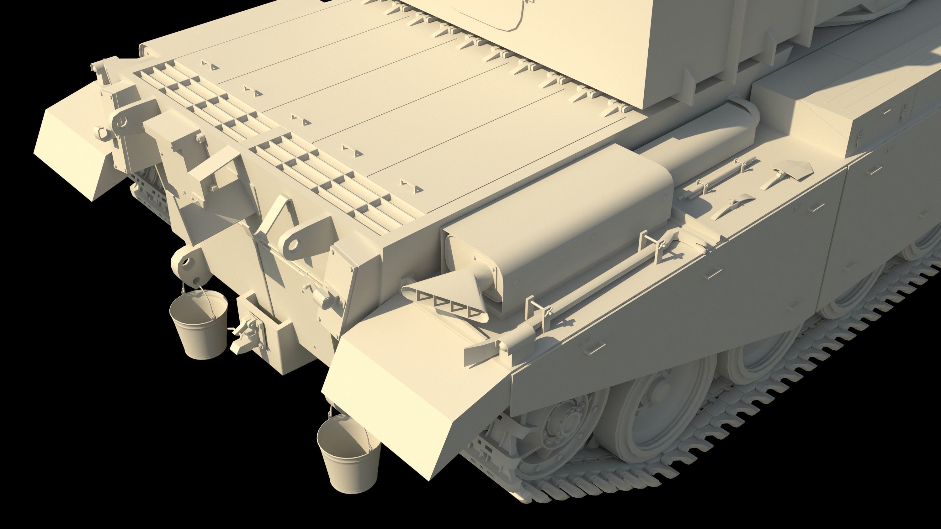 Fv4005 Stage 2 183mm 3D model | CGTrader
