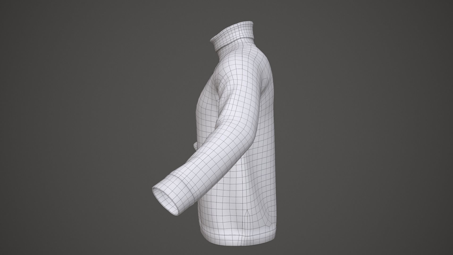 3D model Black sweater VR / AR / low-poly | CGTrader