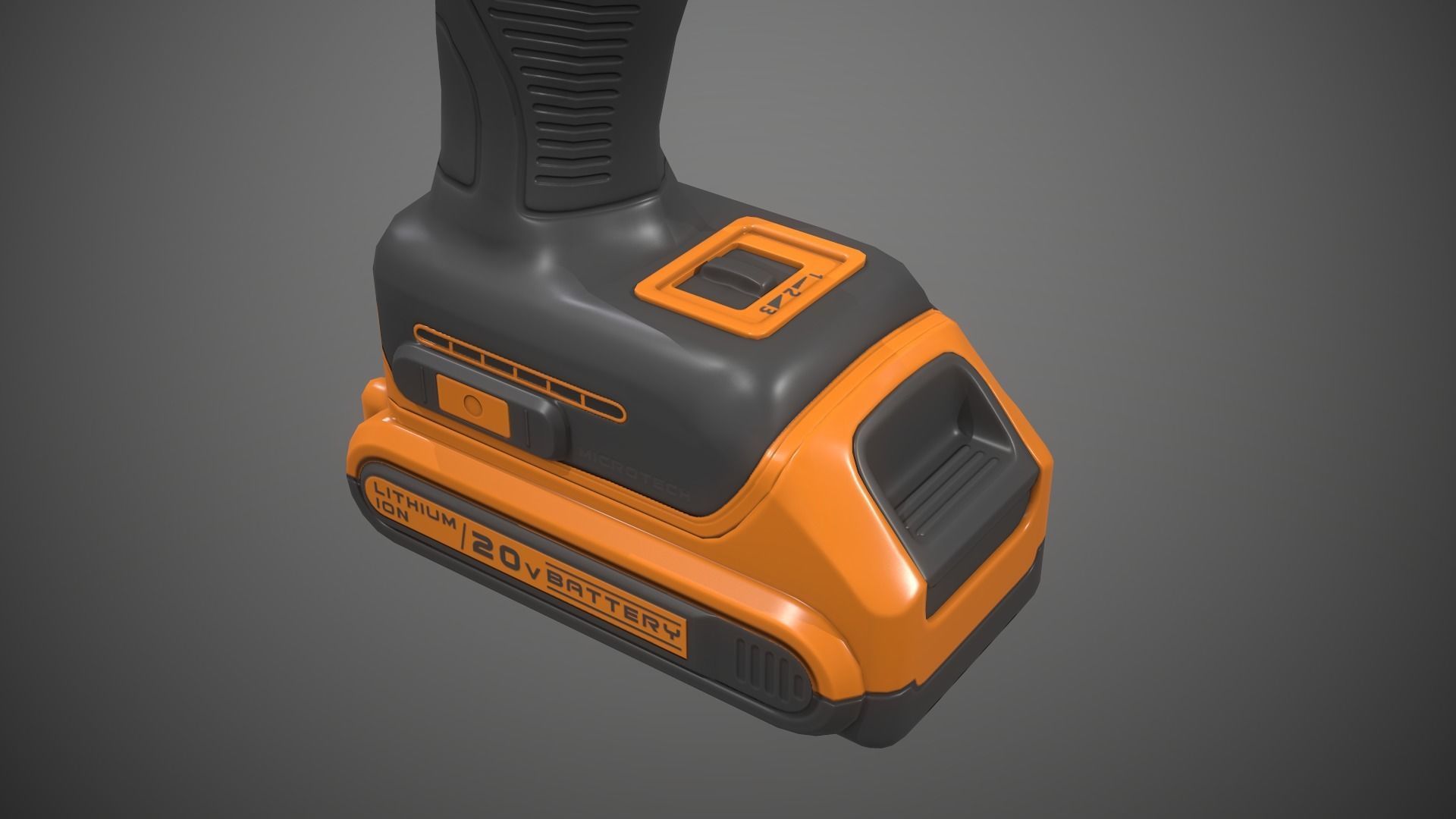 3D model Impact Driver VR / AR / low-poly | CGTrader