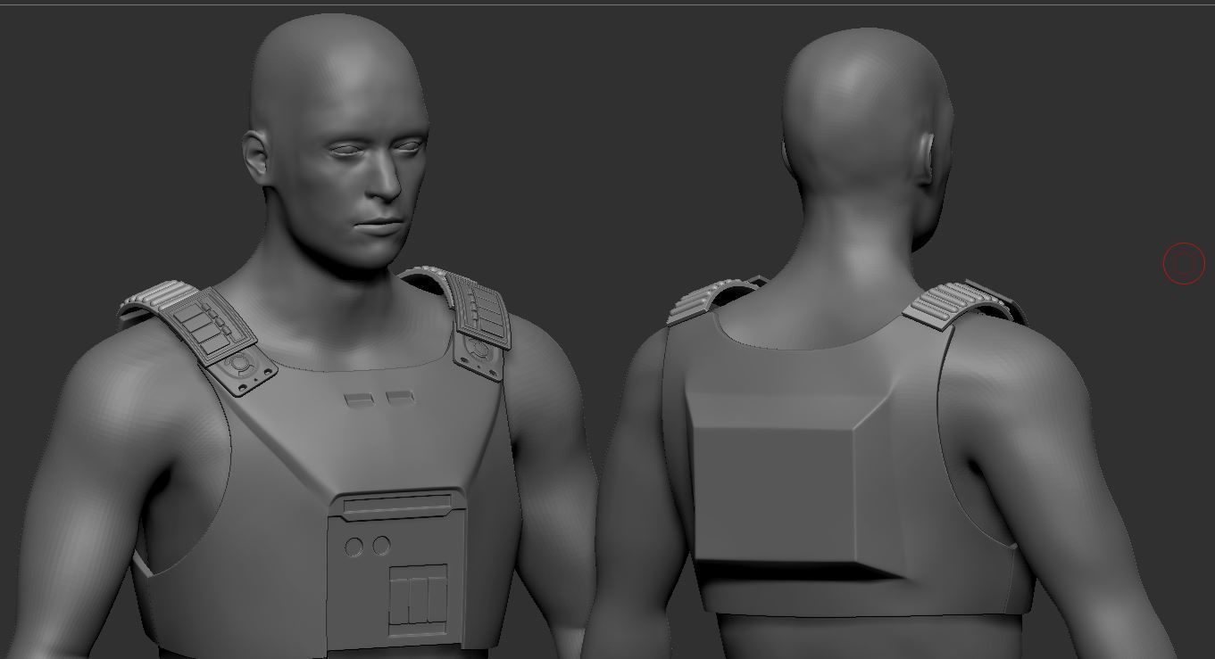 Moff Gideon Armor Full Size 3d print ready STL 3D model 3D printable ...