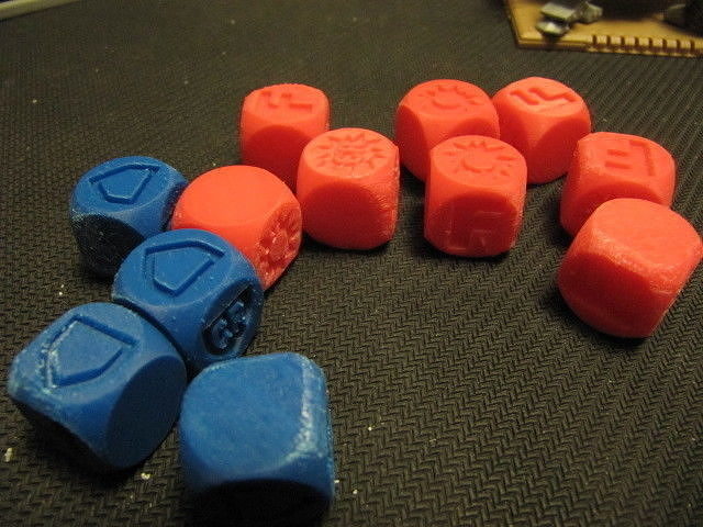 CHIBI-TECH SD - CUSTOM CRIT DICE SET 3D model 3D printable | CGTrader