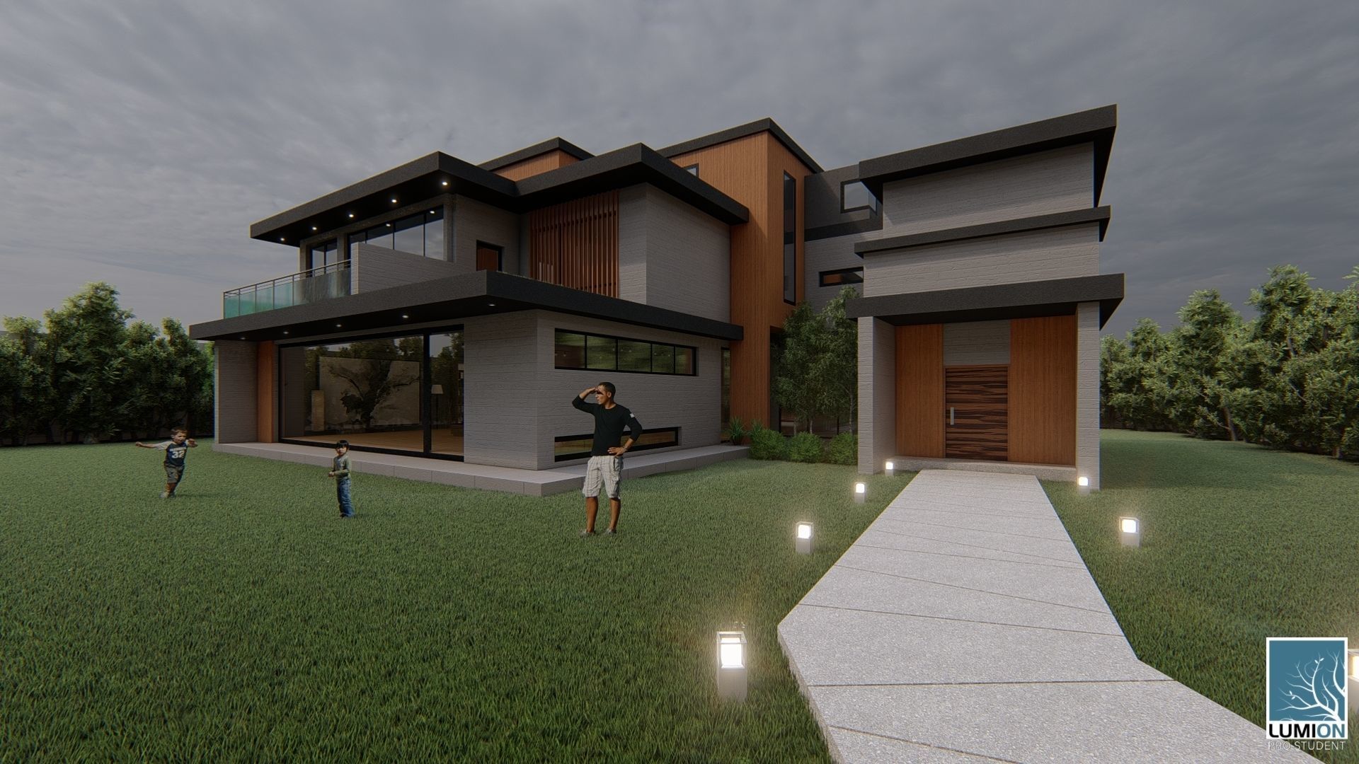 Parasite movie house 3D model | CGTrader