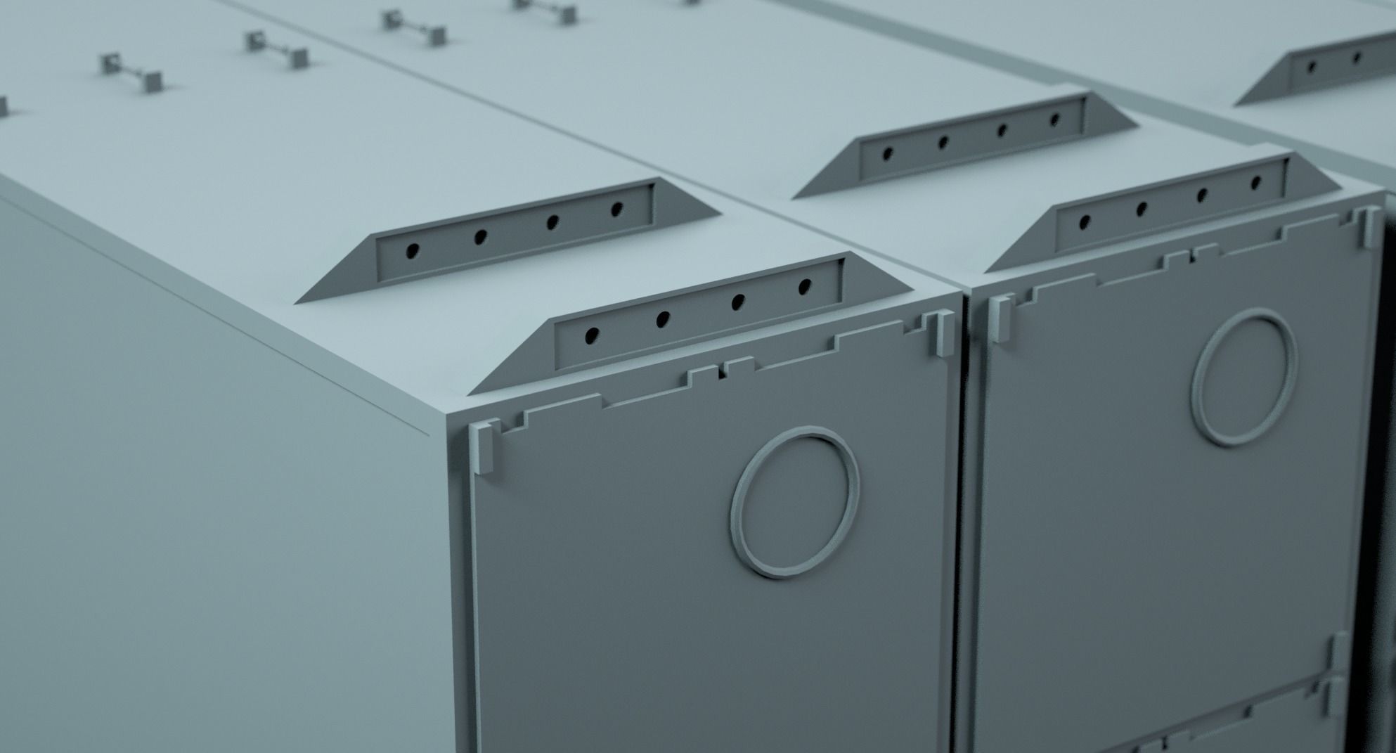 ASROC Anti Submarine Rocket Launcher RUR-5 3D model rigged | CGTrader