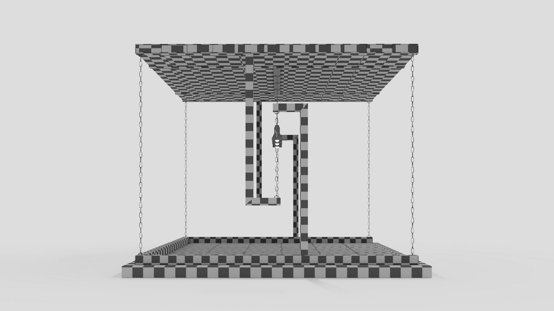Floating gazebo 3D model | CGTrader