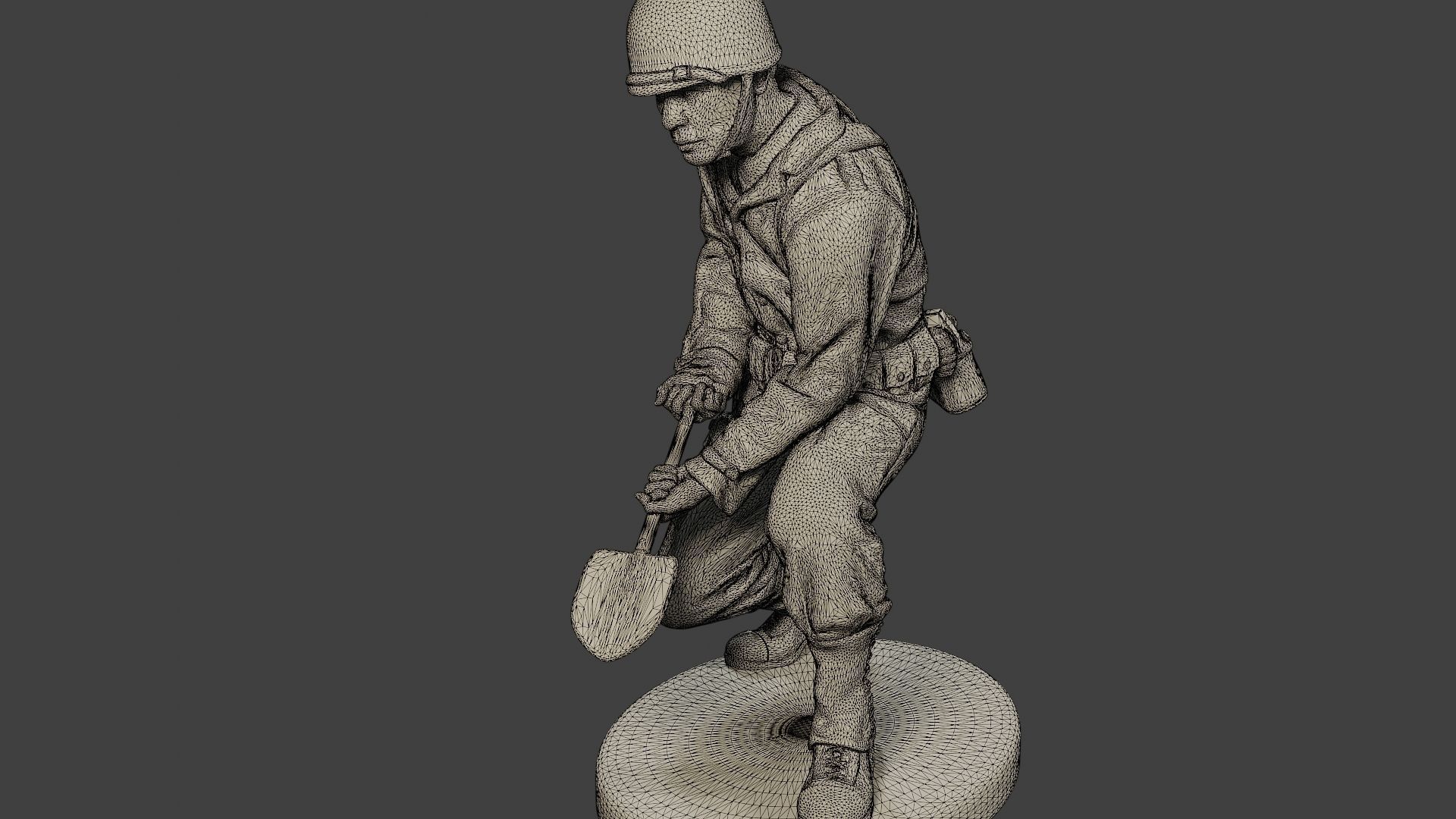 American soldiers ww2 A11 Pack 1 3D Model Collection | CGTrader