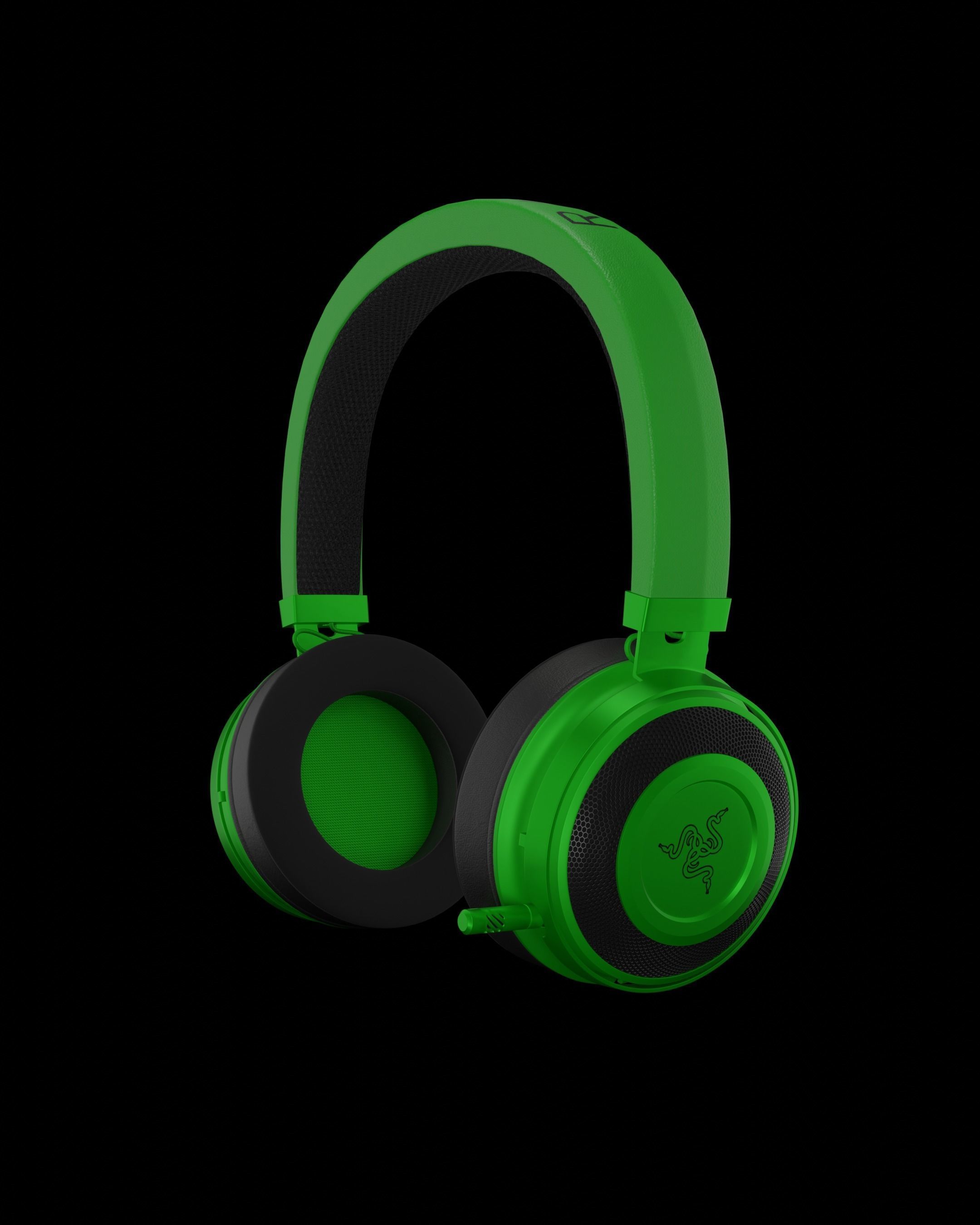 RAZER Head phone 3D model | CGTrader