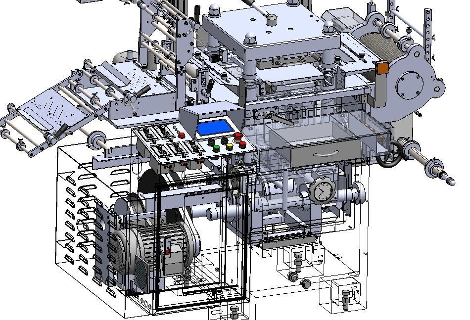 WA300G-Die Cutting machine 3D model | CGTrader