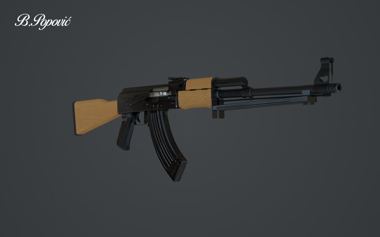 Zastava Weapons 3D Model Collection | CGTrader