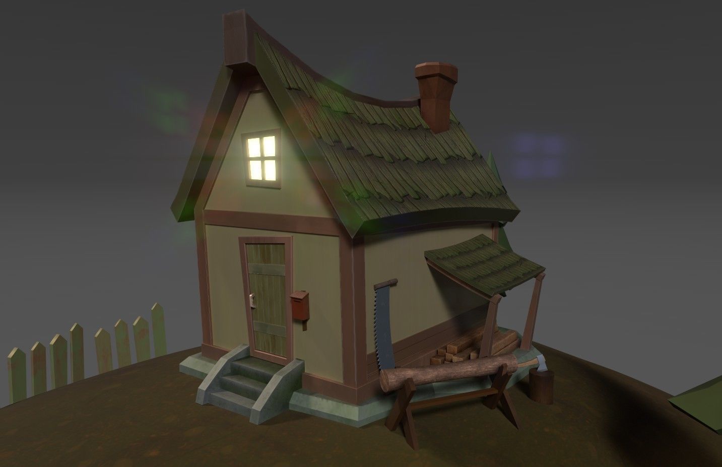 3D model Lumberjack house VR / AR / low-poly | CGTrader