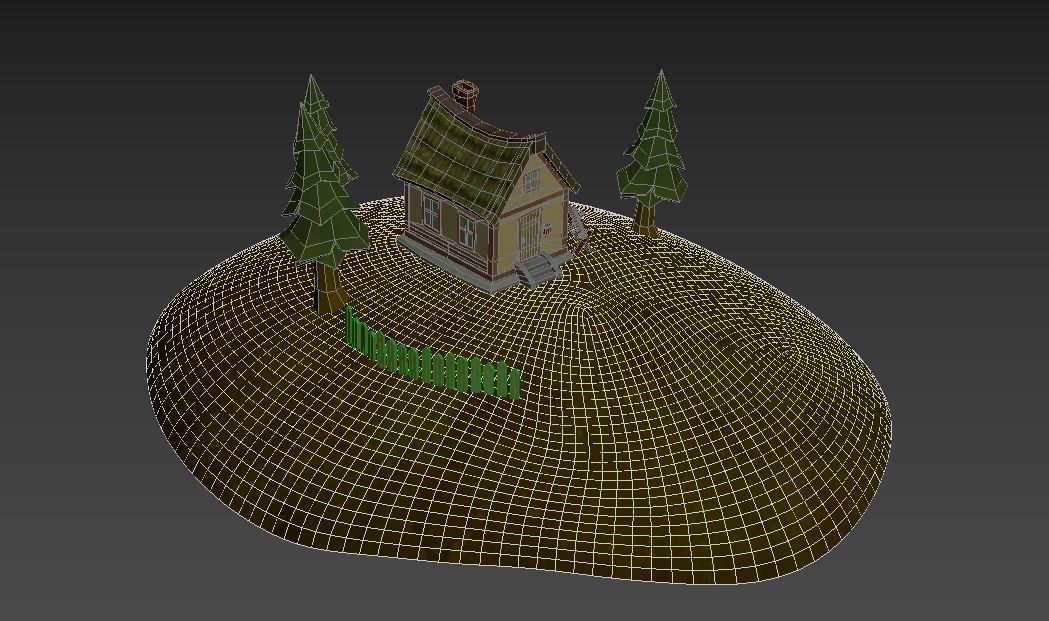 3D model Lumberjack house VR / AR / low-poly | CGTrader