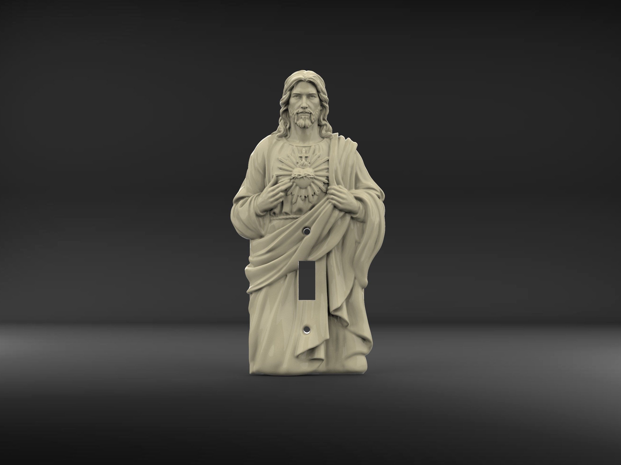 Jesus light switch cover 3D model 3D printable | CGTrader
