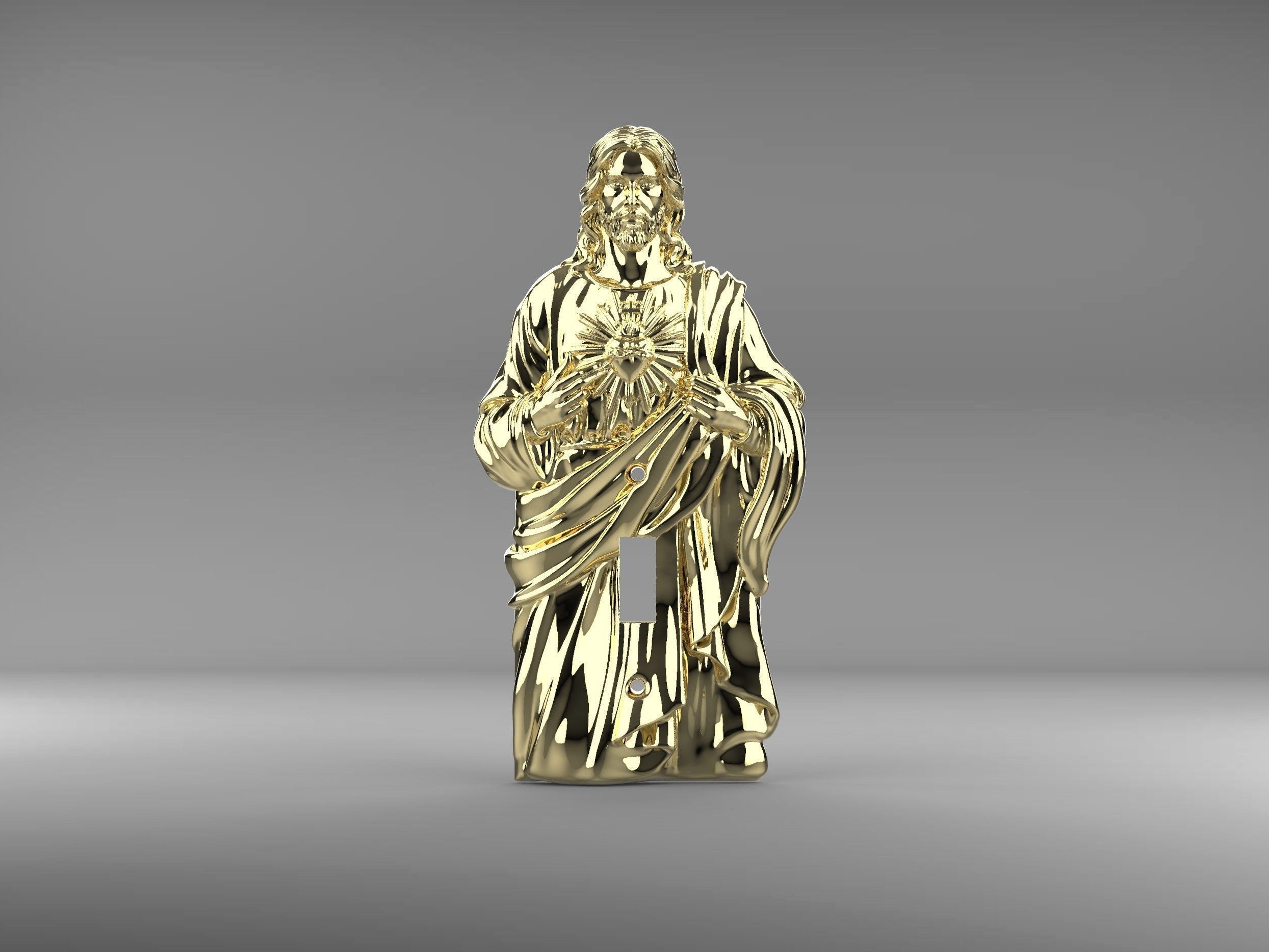 Jesus light switch cover 3D model 3D printable | CGTrader