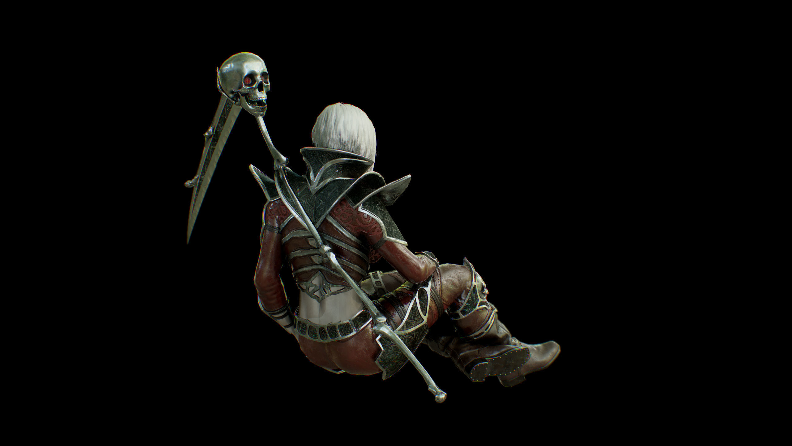 3D model pack of necromancer VR / AR / low-poly rigged | CGTrader