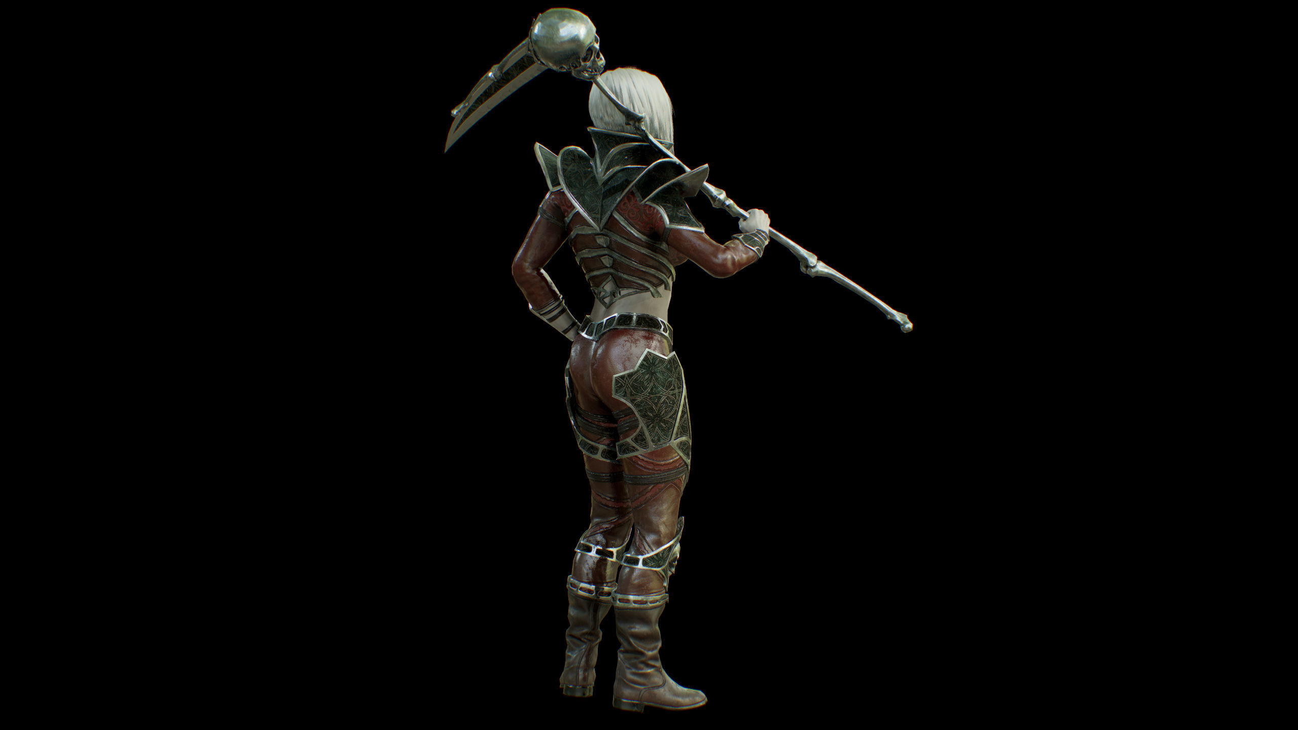 3D model pack of necromancer VR / AR / low-poly rigged | CGTrader