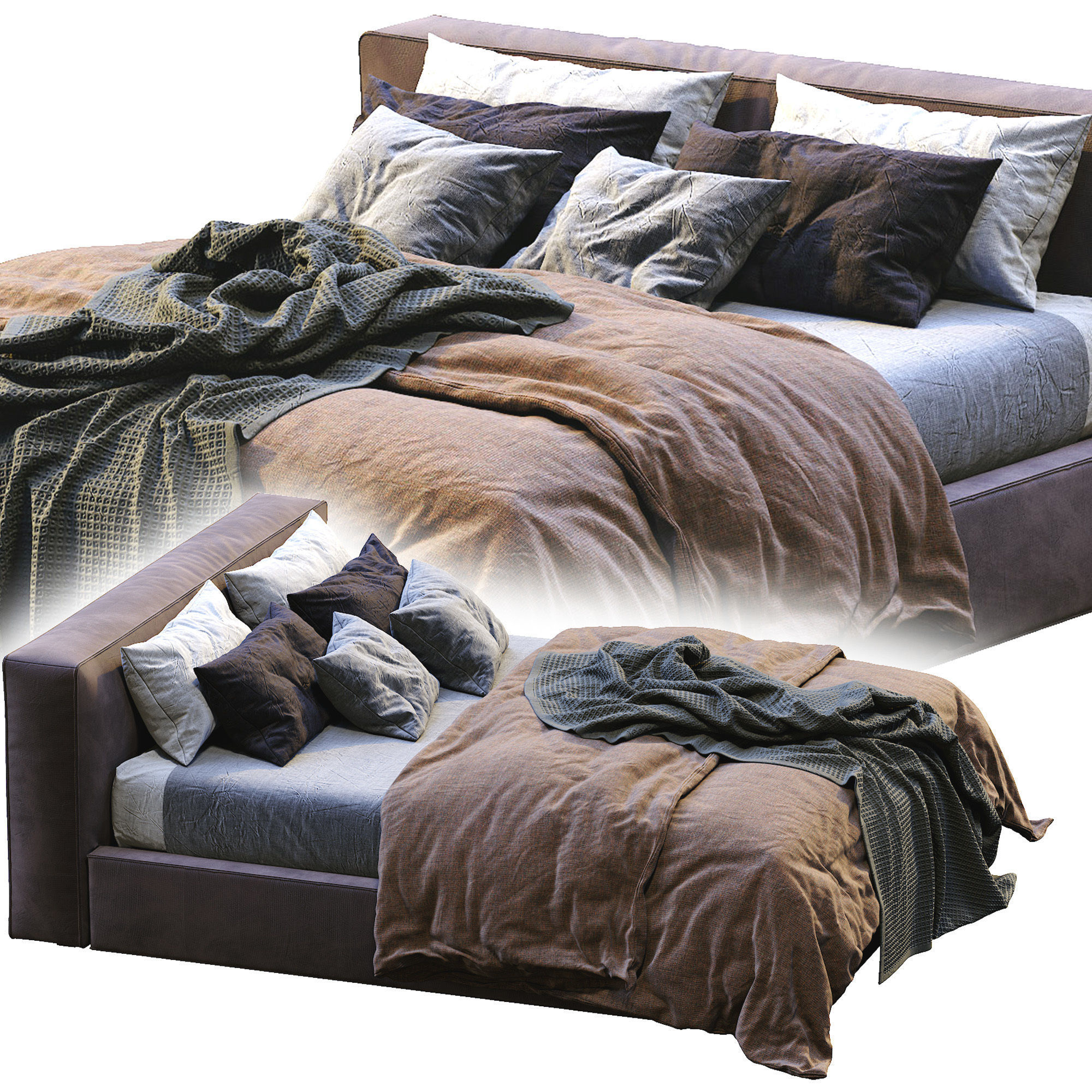 Jesse Bed Mark 3D model | CGTrader