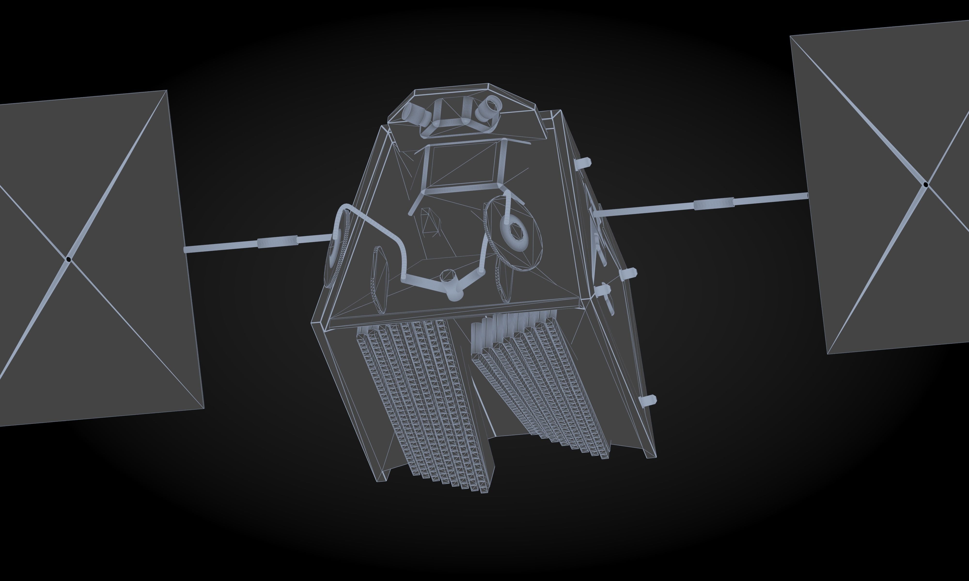 OneWeb satellite 3D model | CGTrader