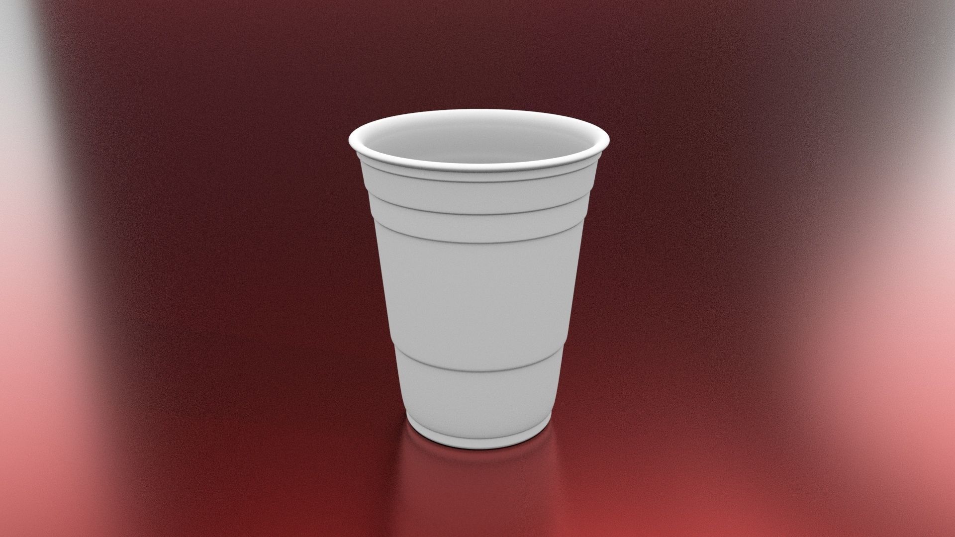 Plastic Party Cup free 3D model | CGTrader