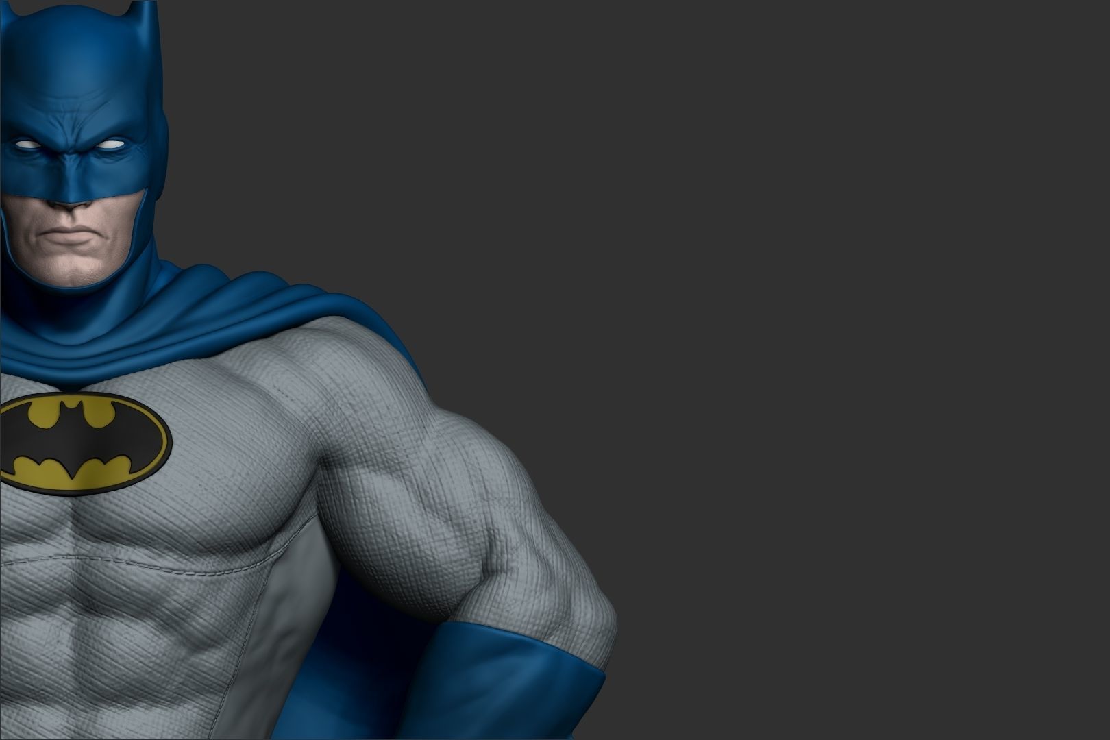 Classic Batman 3D model 3D printable | CGTrader