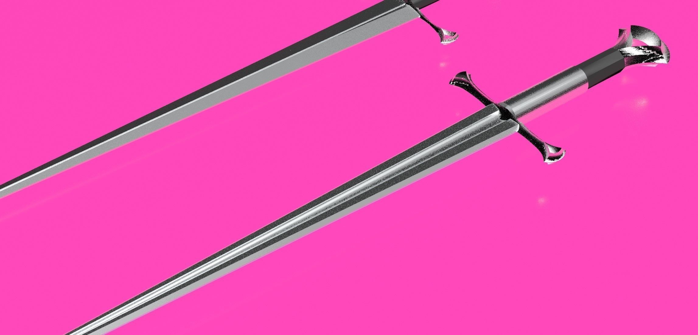 Lord of the rings sword 3D model | CGTrader