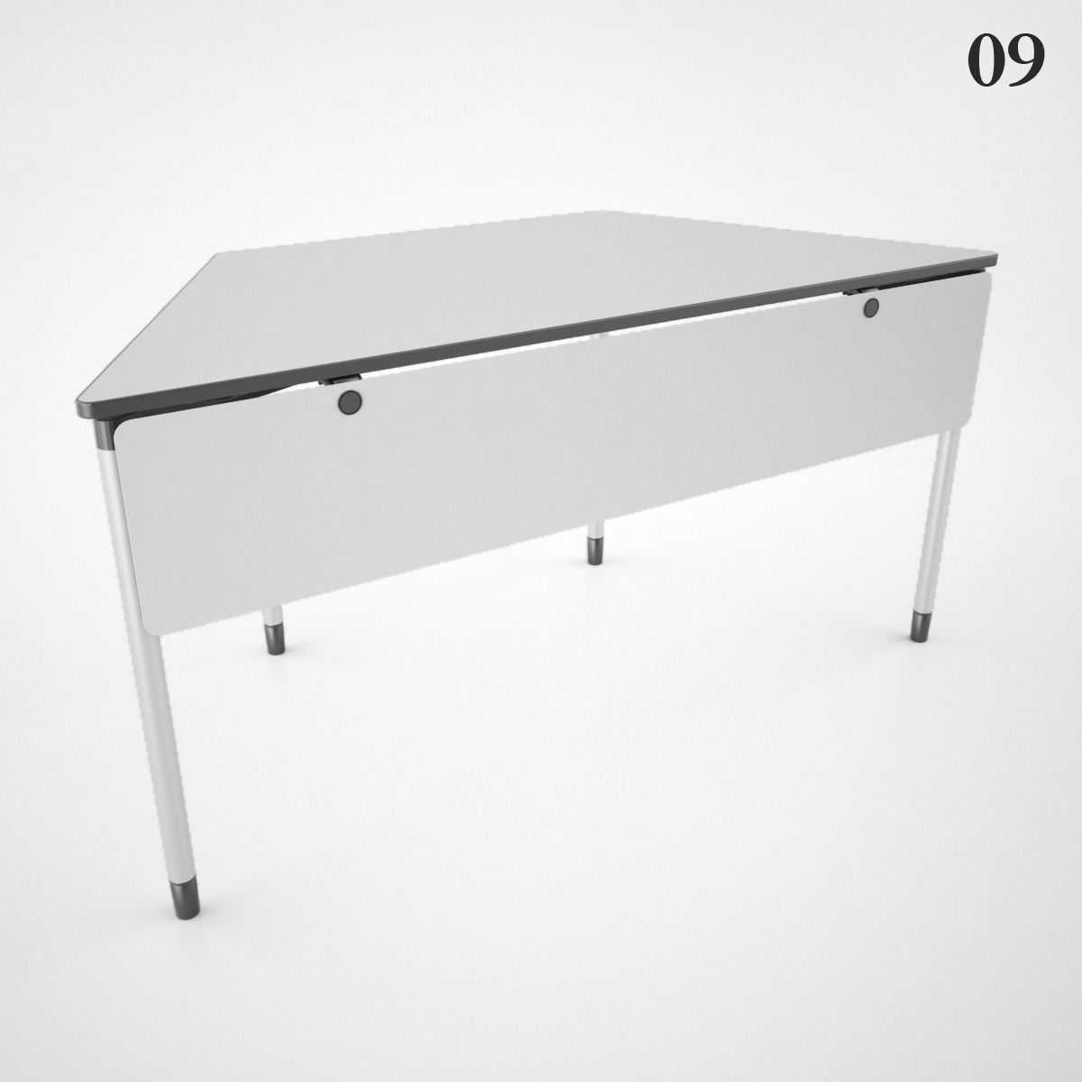 Vitra Map Table Collection 3D model | CGTrader