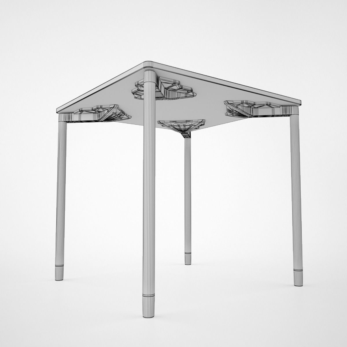 Vitra Map Table Collection 3D model | CGTrader