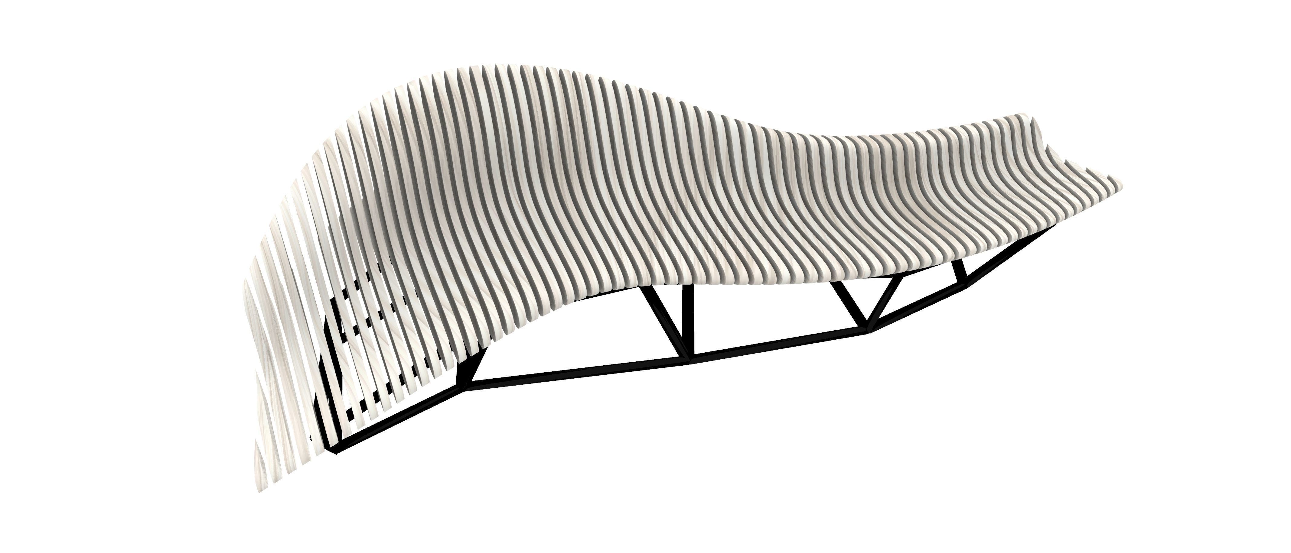 Parametric Seating 3D model | CGTrader