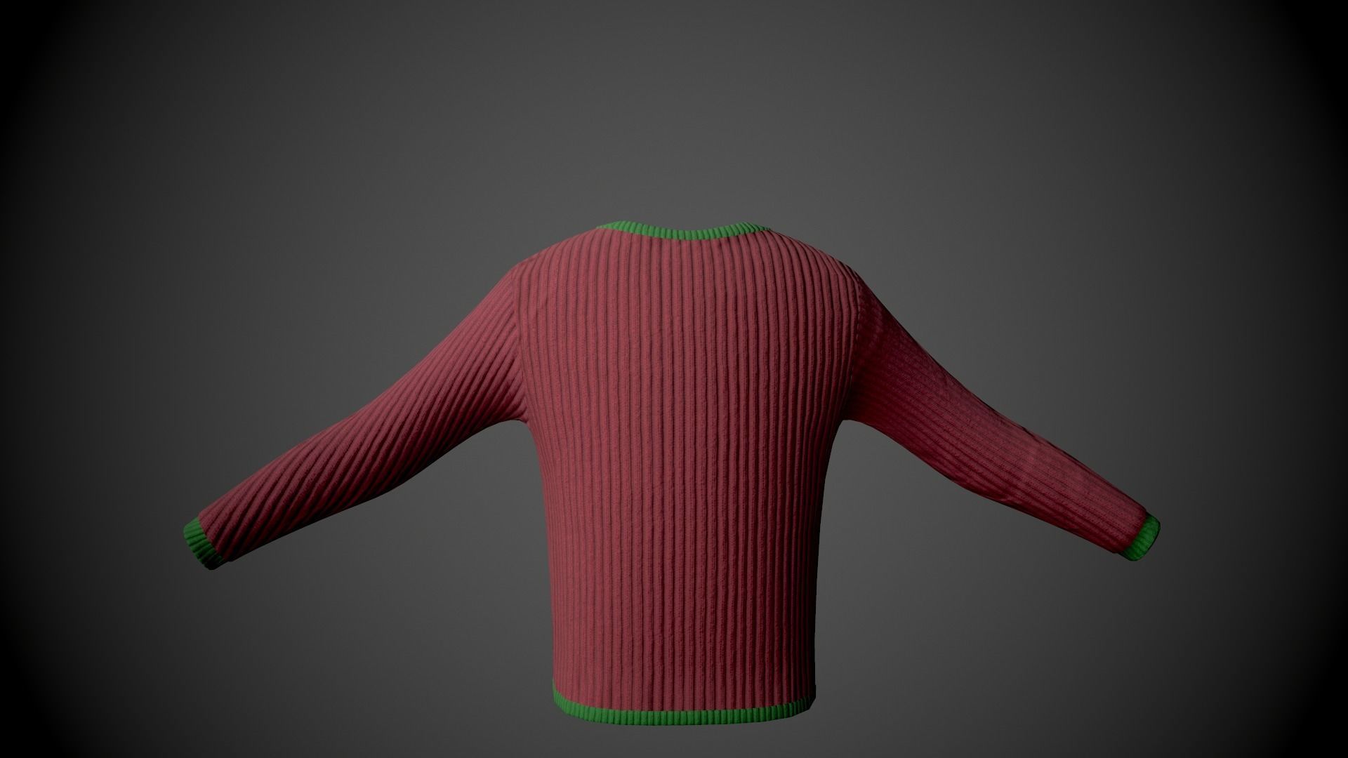 3D model Colored Sweaters VR / AR / low-poly | CGTrader