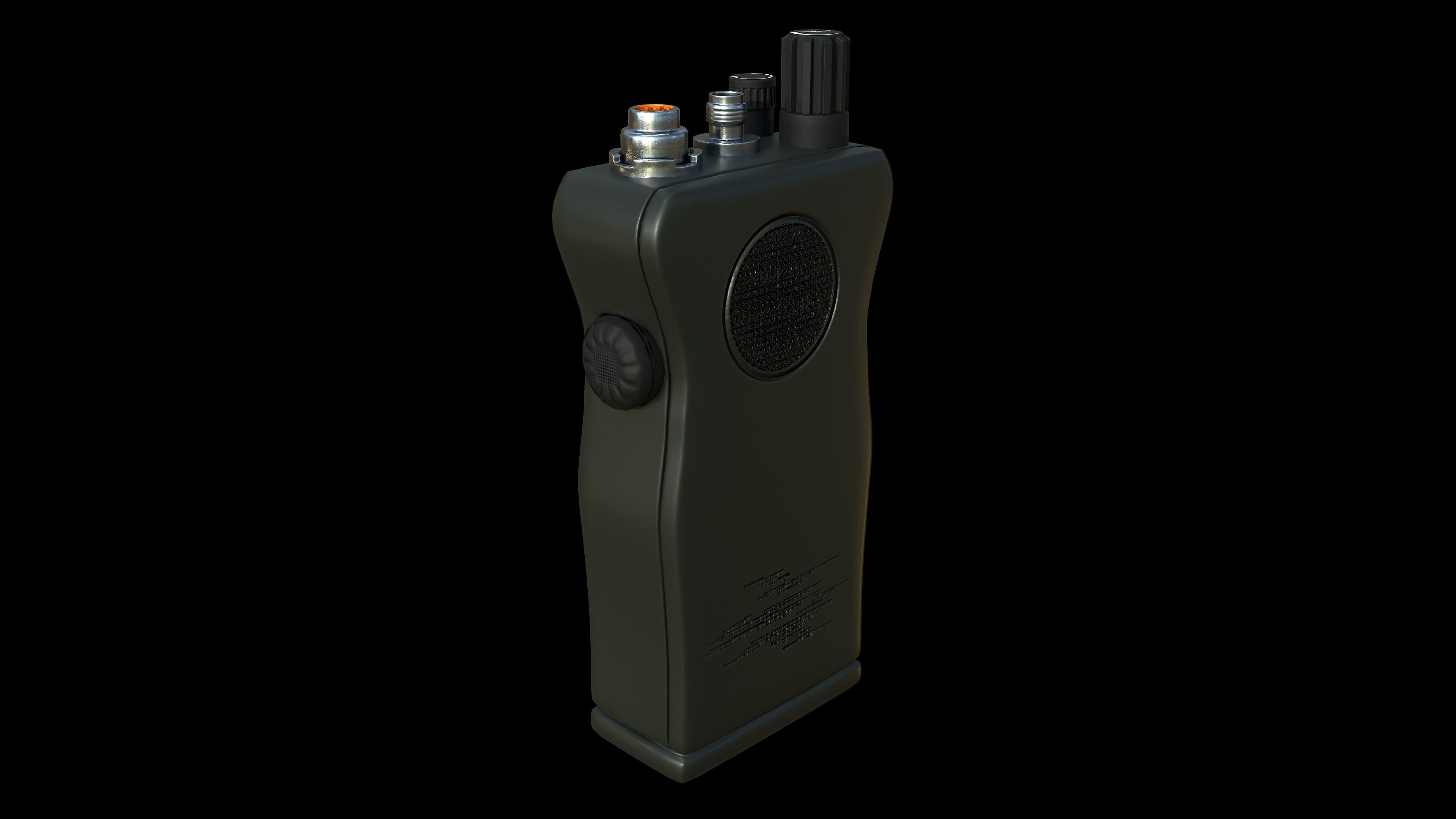 3D model Military Tactical Radio PBR VR / AR / low-poly | CGTrader