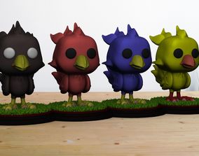 Chocobo 3D Printing Models | CGTrader