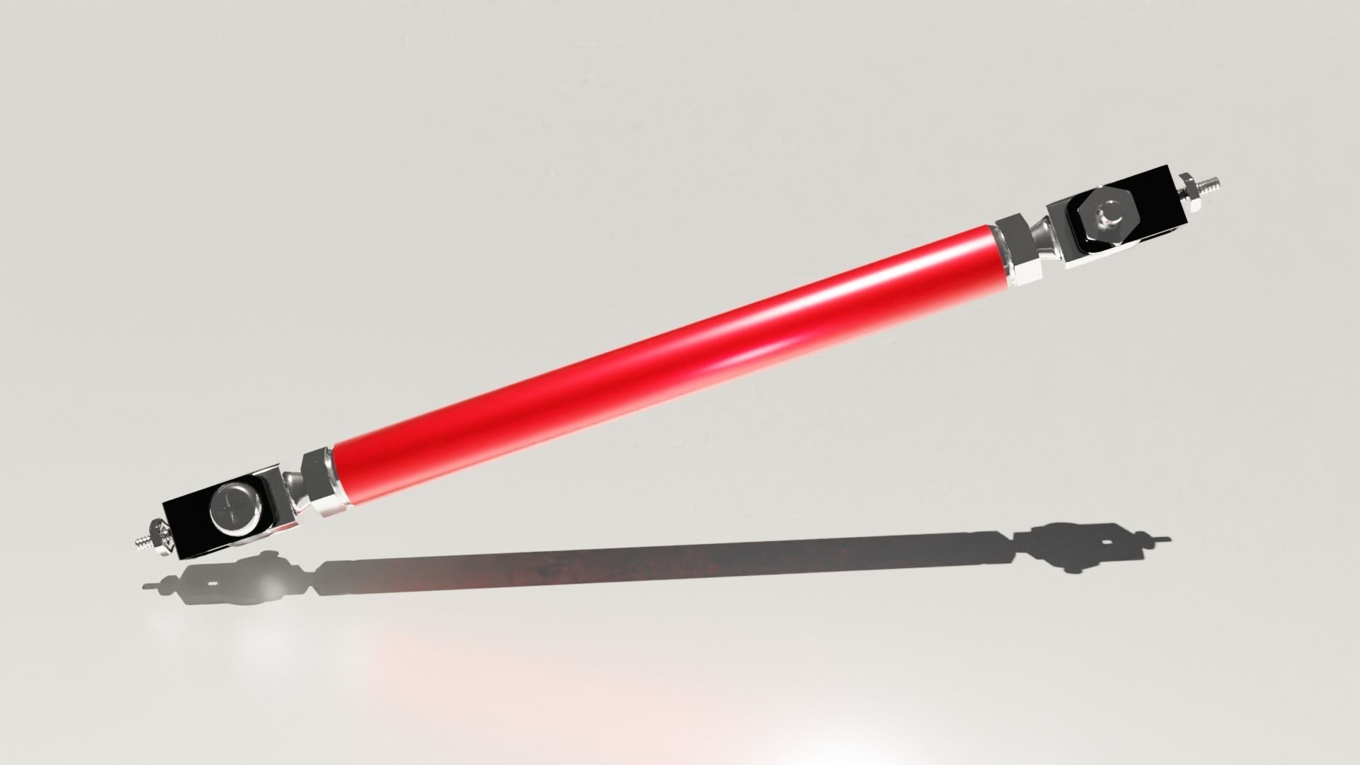 Generic car bumper strut or lip splitter rod free 3D model | CGTrader