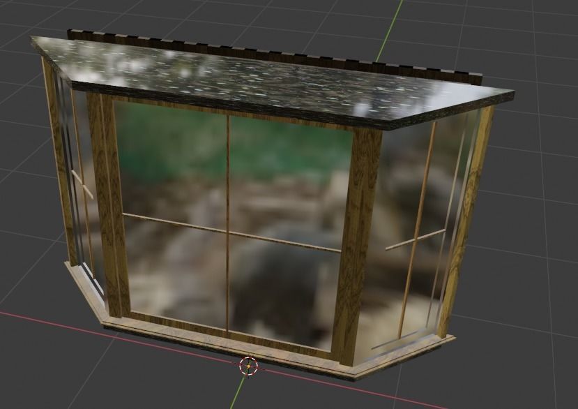 Casement Bay Window 3D model | CGTrader