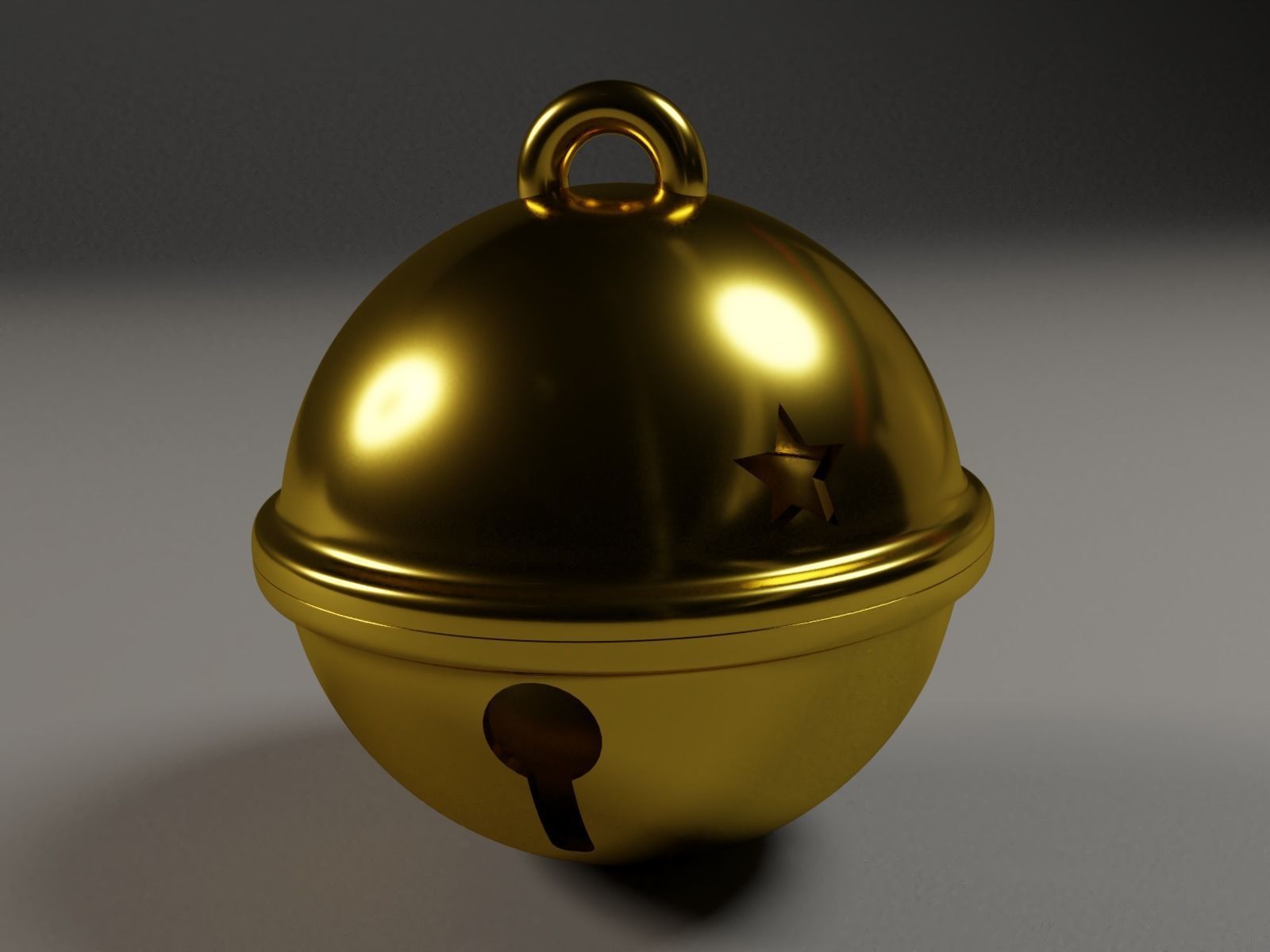 Christmas Bell 3D model 3D printable | CGTrader