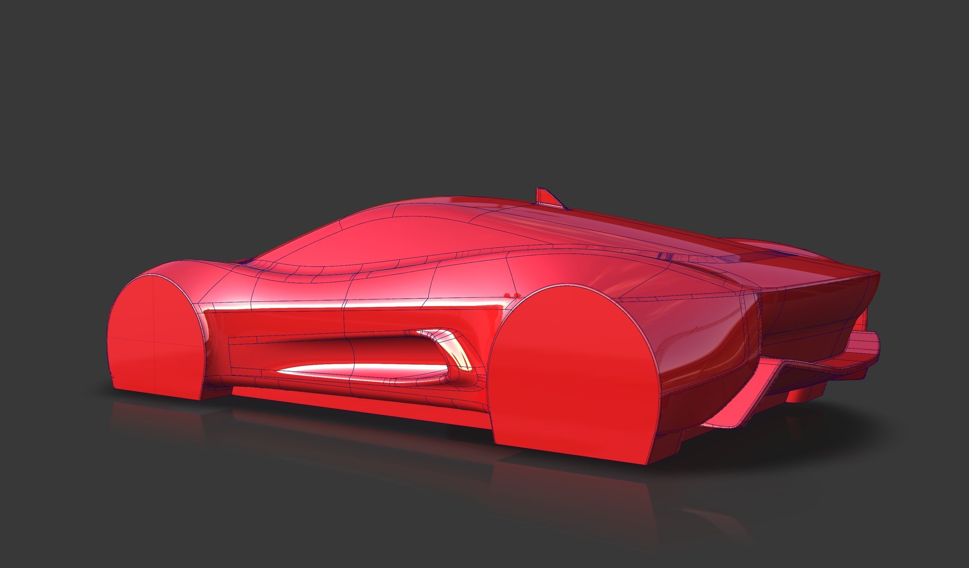 Jaguar CX-75 James Bond 007 Car Concept Speedform 3D model | CGTrader