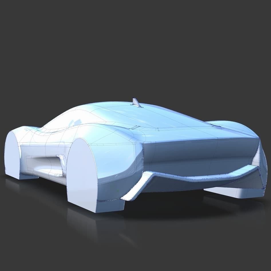 Jaguar CX-75 James Bond 007 Car Concept Speedform 3D model | CGTrader